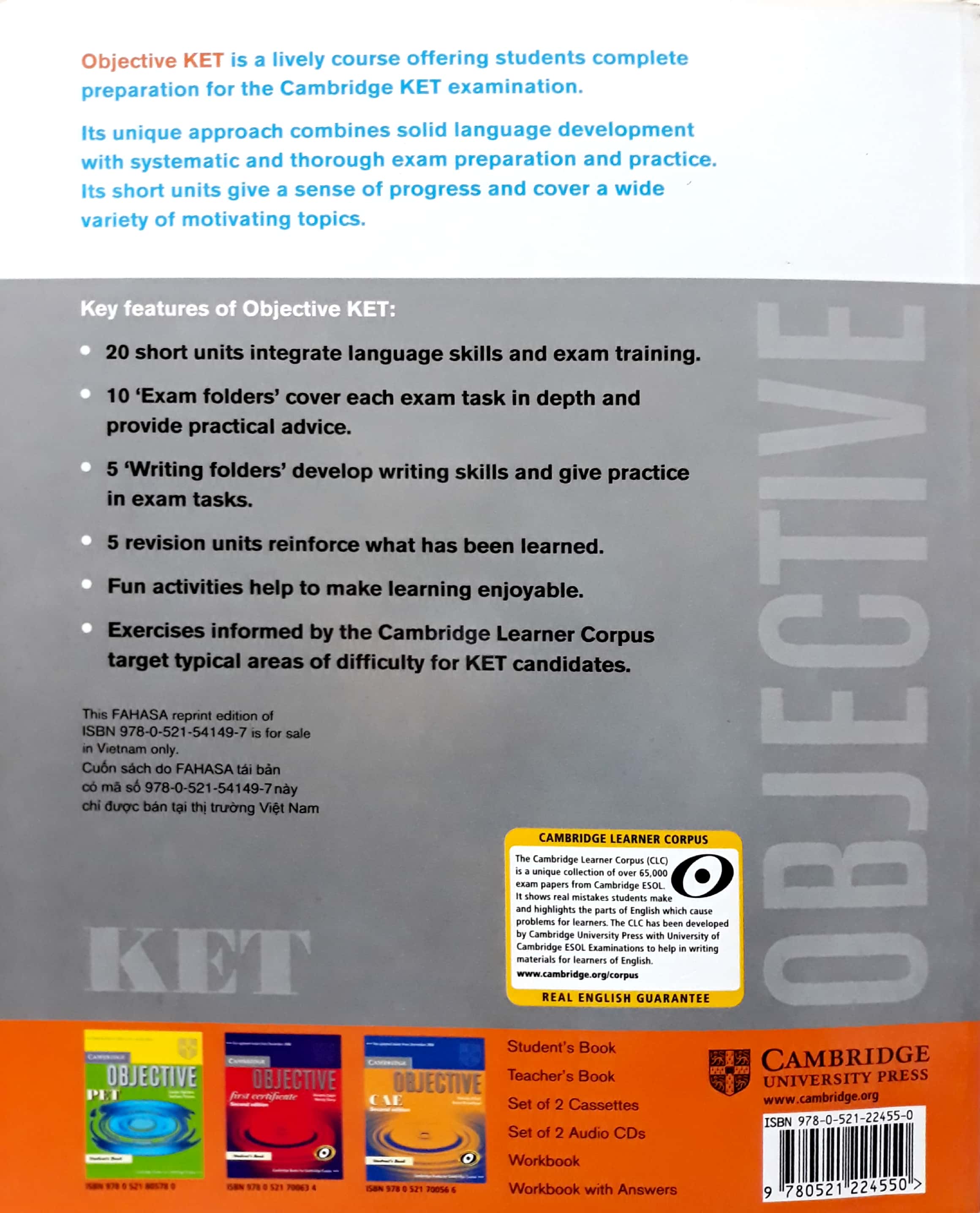 Objective KET Student's Book FAHASA Reprint Edition - FAHASA.COM