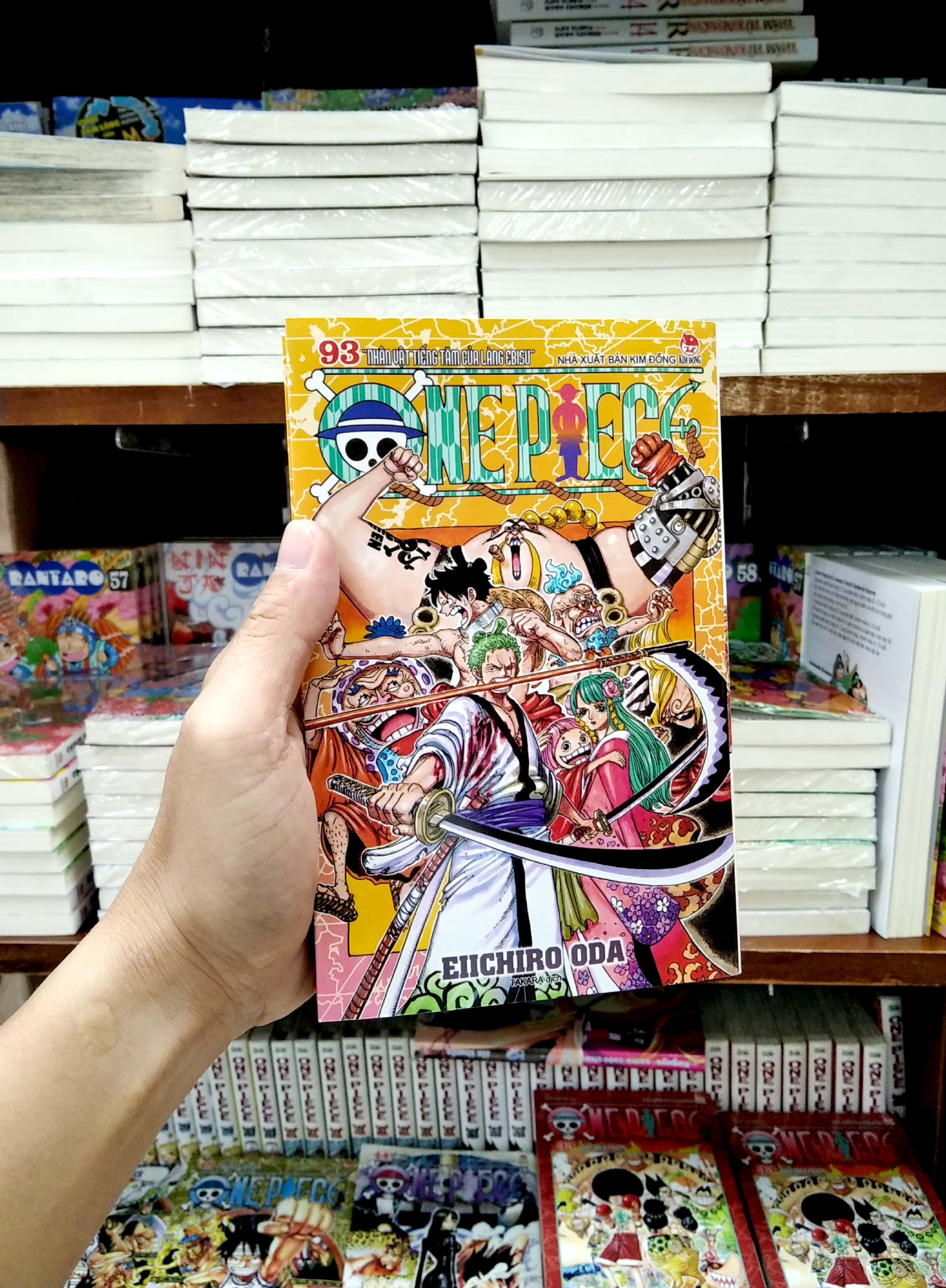 Truyện Tranh One Piece - Tập 93 - Nhân Vật Tiếng Tăm Của Làng Ebisu ...