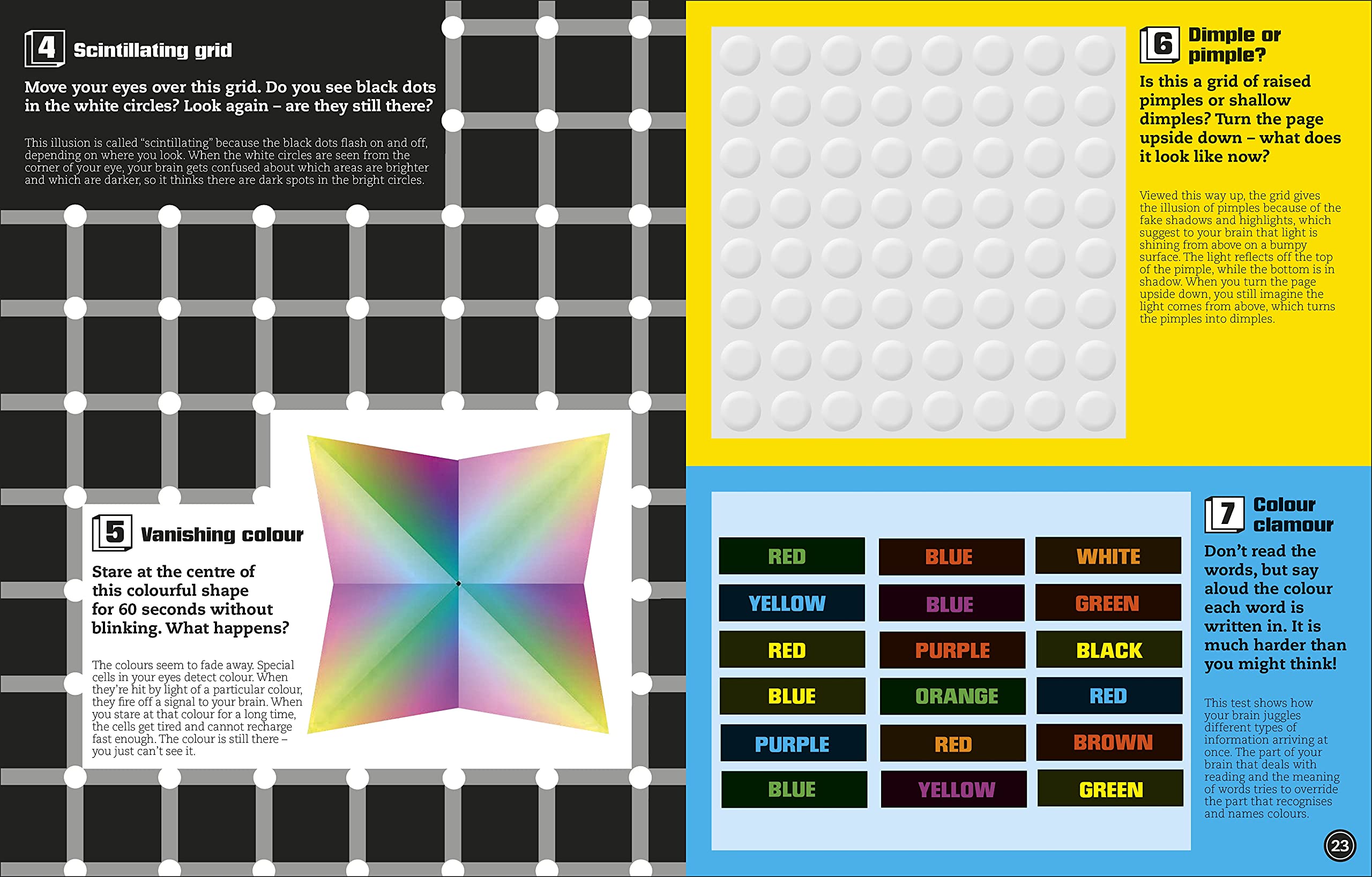 Optical Illusions: Incredible Pop-Up Visual Magic! - FAHASA.COM