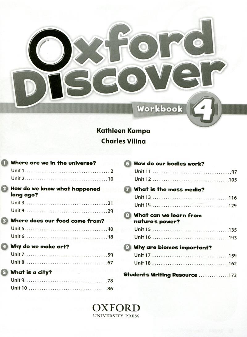 Oxford Discover 4: Workbook - FAHASA.COM