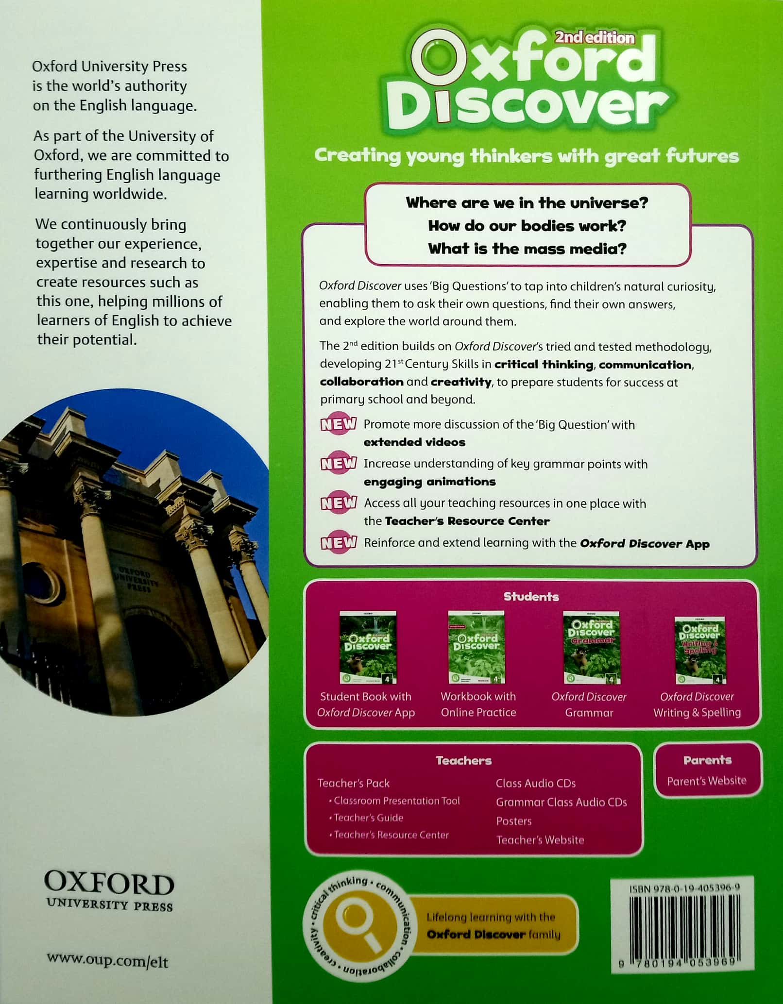 Oxford Discover: Level 4: Student Book Pack - FAHASA.COM