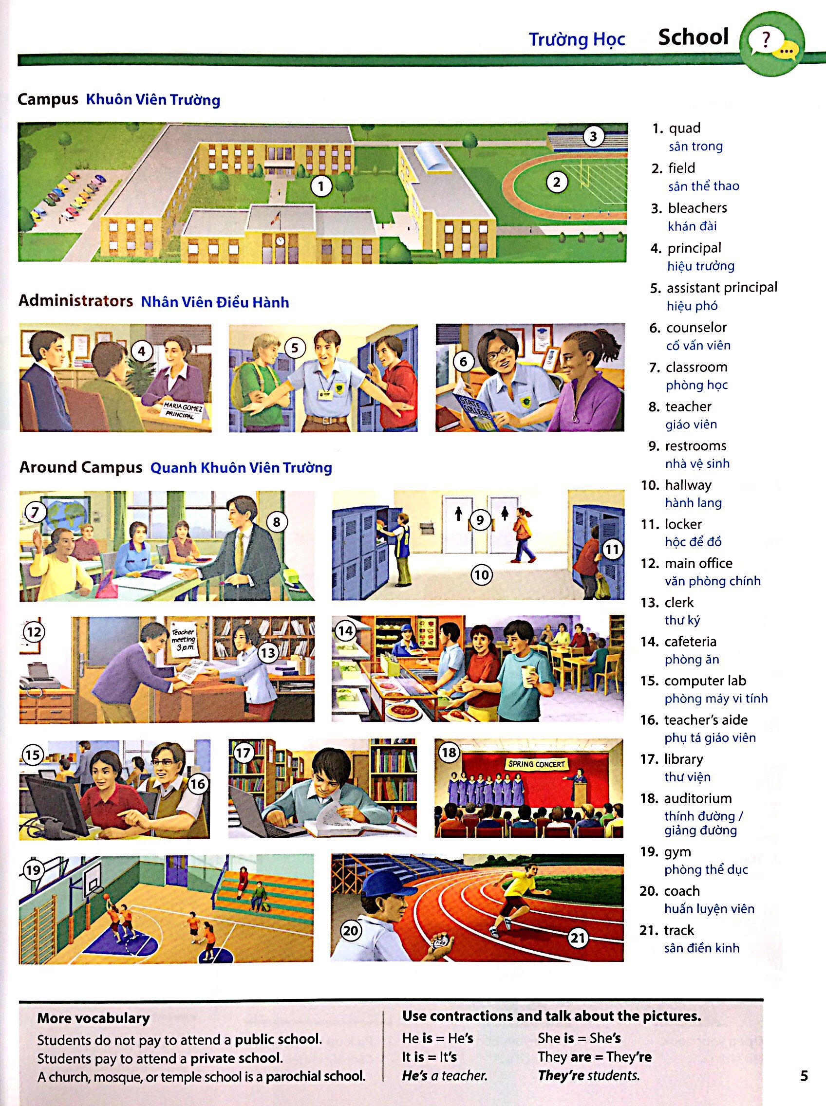 Oxford Picture Dictionary Third Edition: English - Vietnamese Edition ...