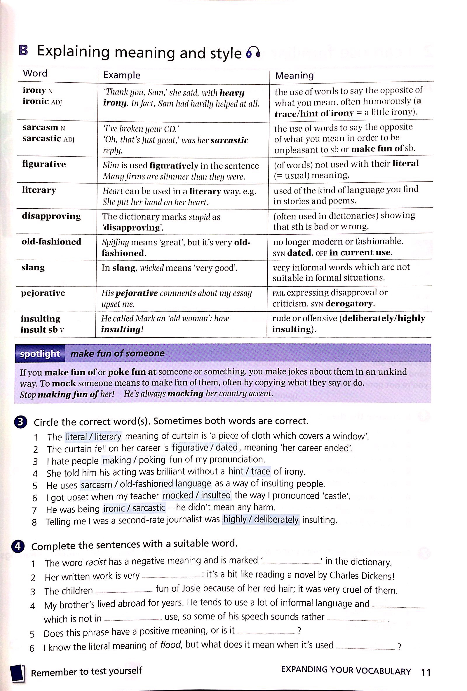 Oxford Word Skills Advanced Student’s Book and CD-ROM Pack