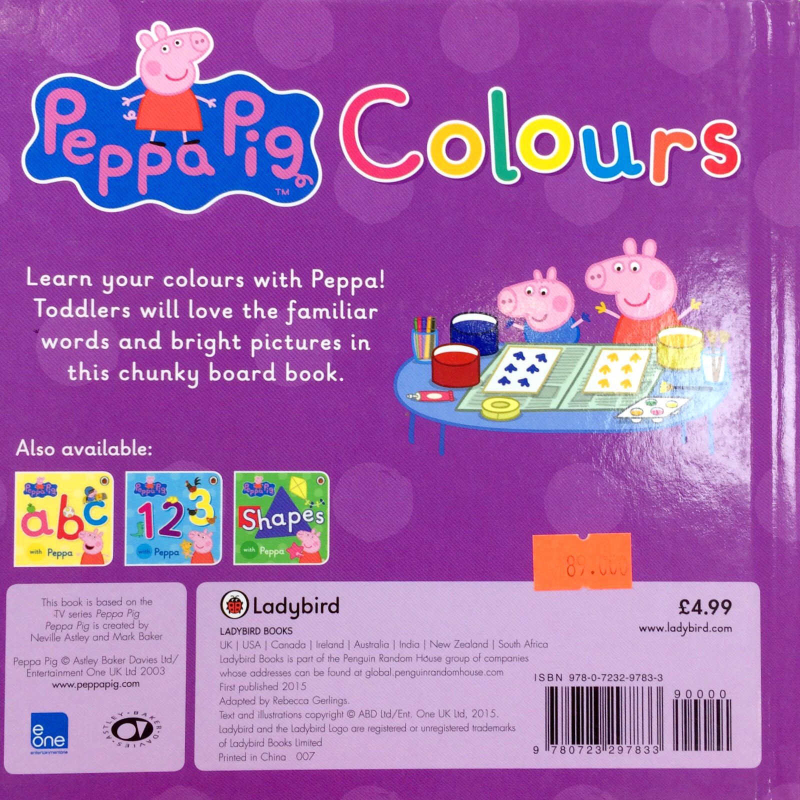 Peppa Pig: Colours - FAHASA.COM