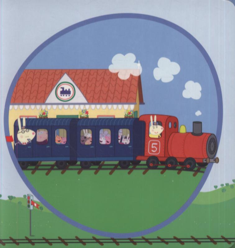 Peppa Pig: Peppa and the Big Train: My First Storybook - FAHASA.COM