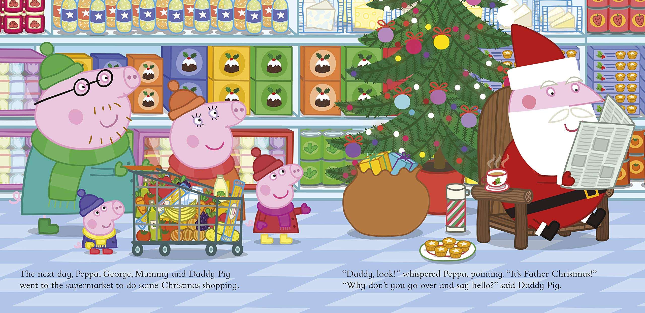 Peppa Pig: Peppa Meets Father Christmas - FAHASA.COM