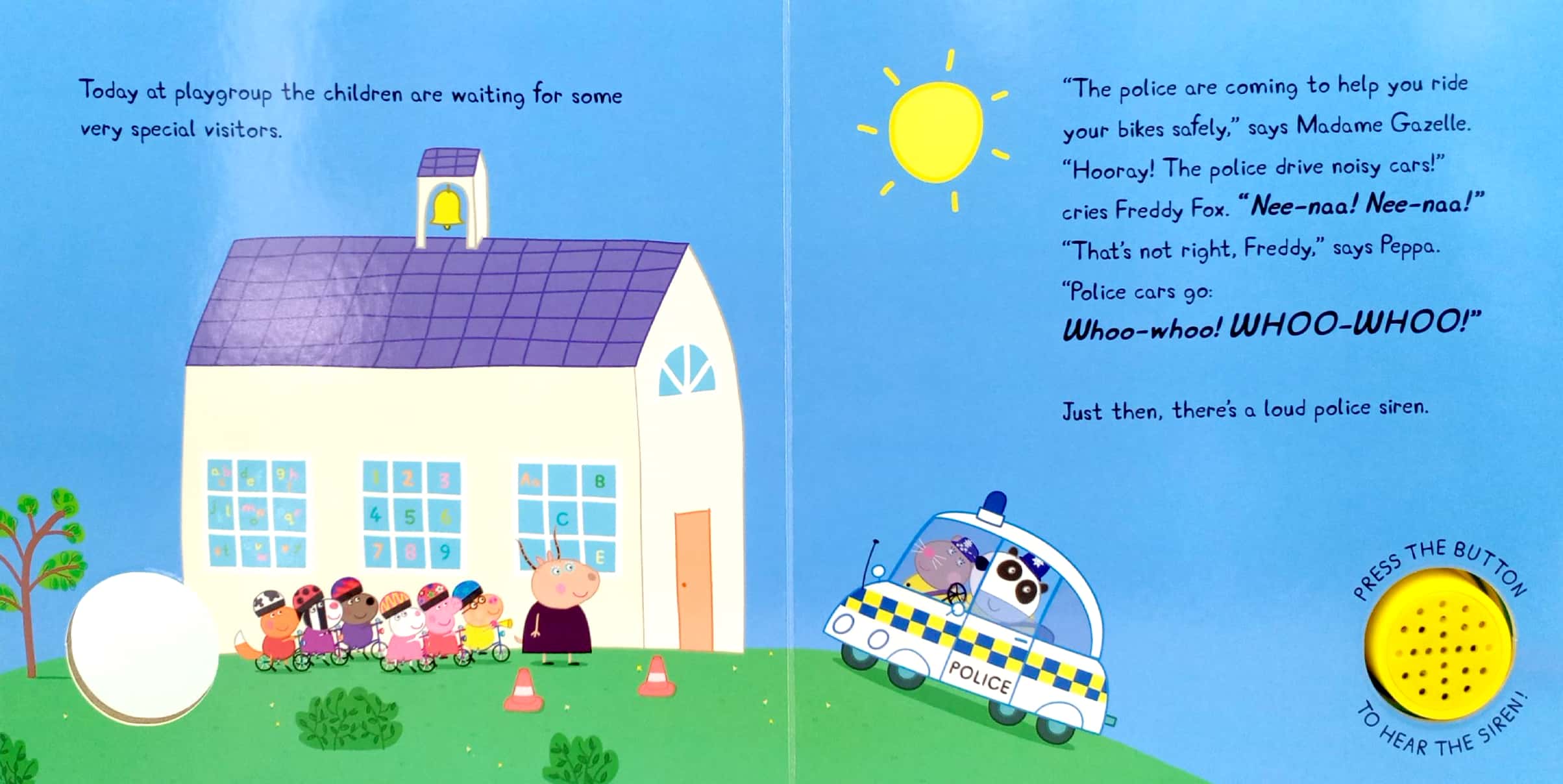 Peppa Pig: Police Car: Sound Book - FAHASA.COM