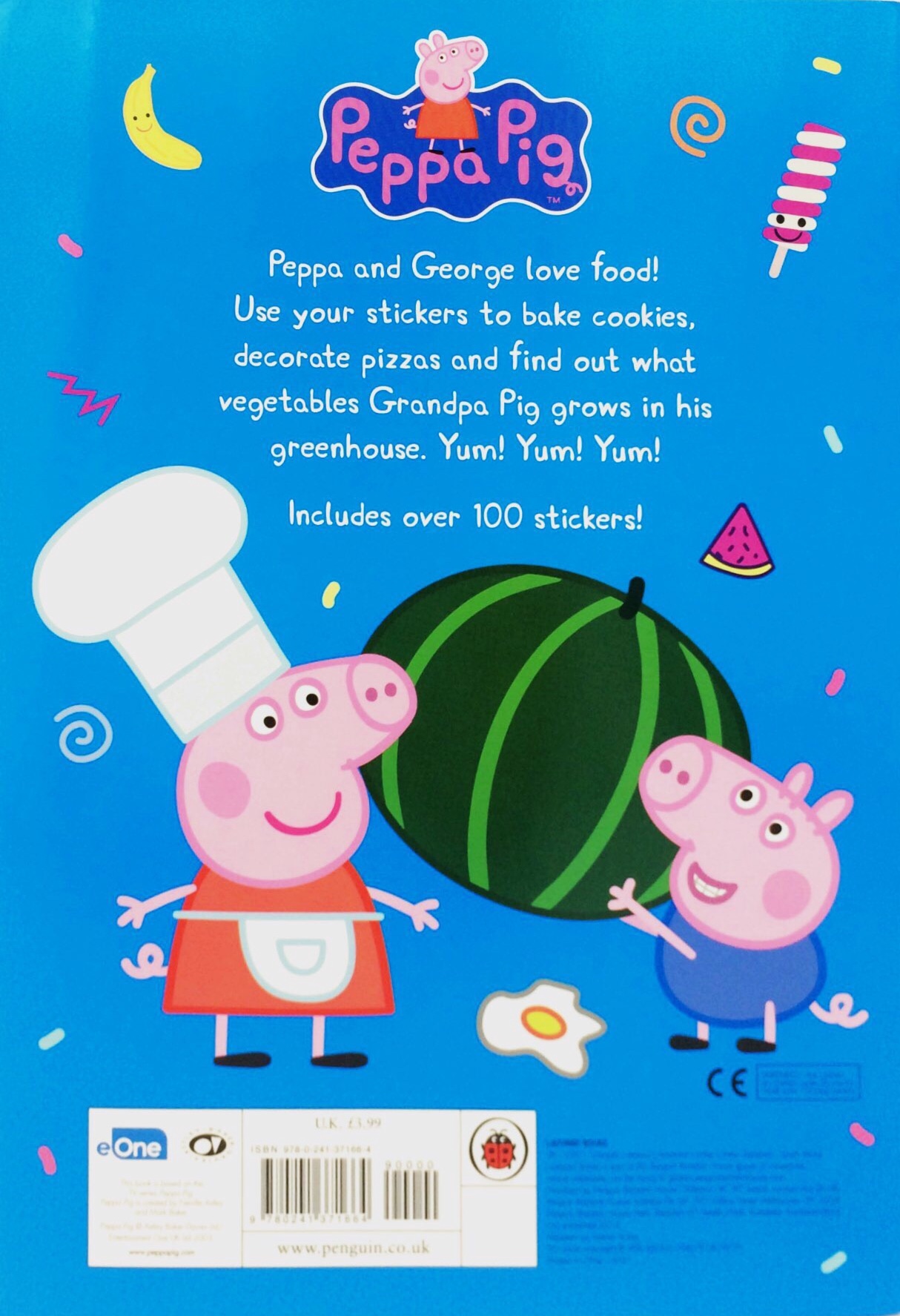 Peppa Pig: Yum! Yum! Yum! Sticker Activity Book - FAHASA.COM
