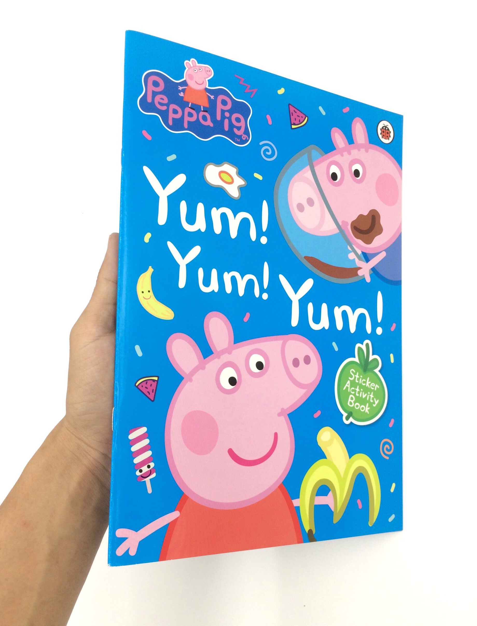 Peppa Pig: Yum! Yum! Yum! Sticker Activity Book - FAHASA.COM