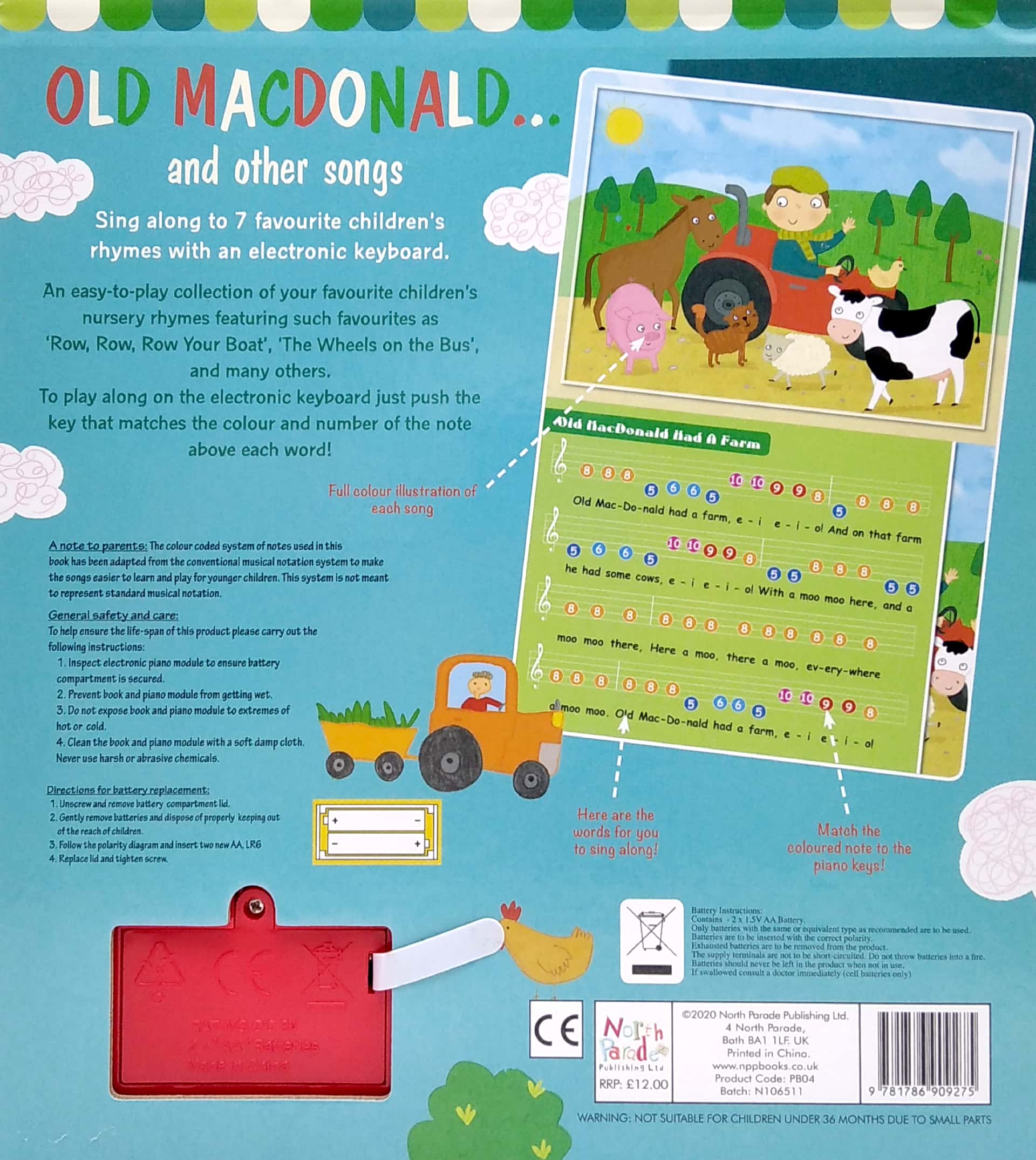 Piano Book - Old Macdonald - FAHASA.COM