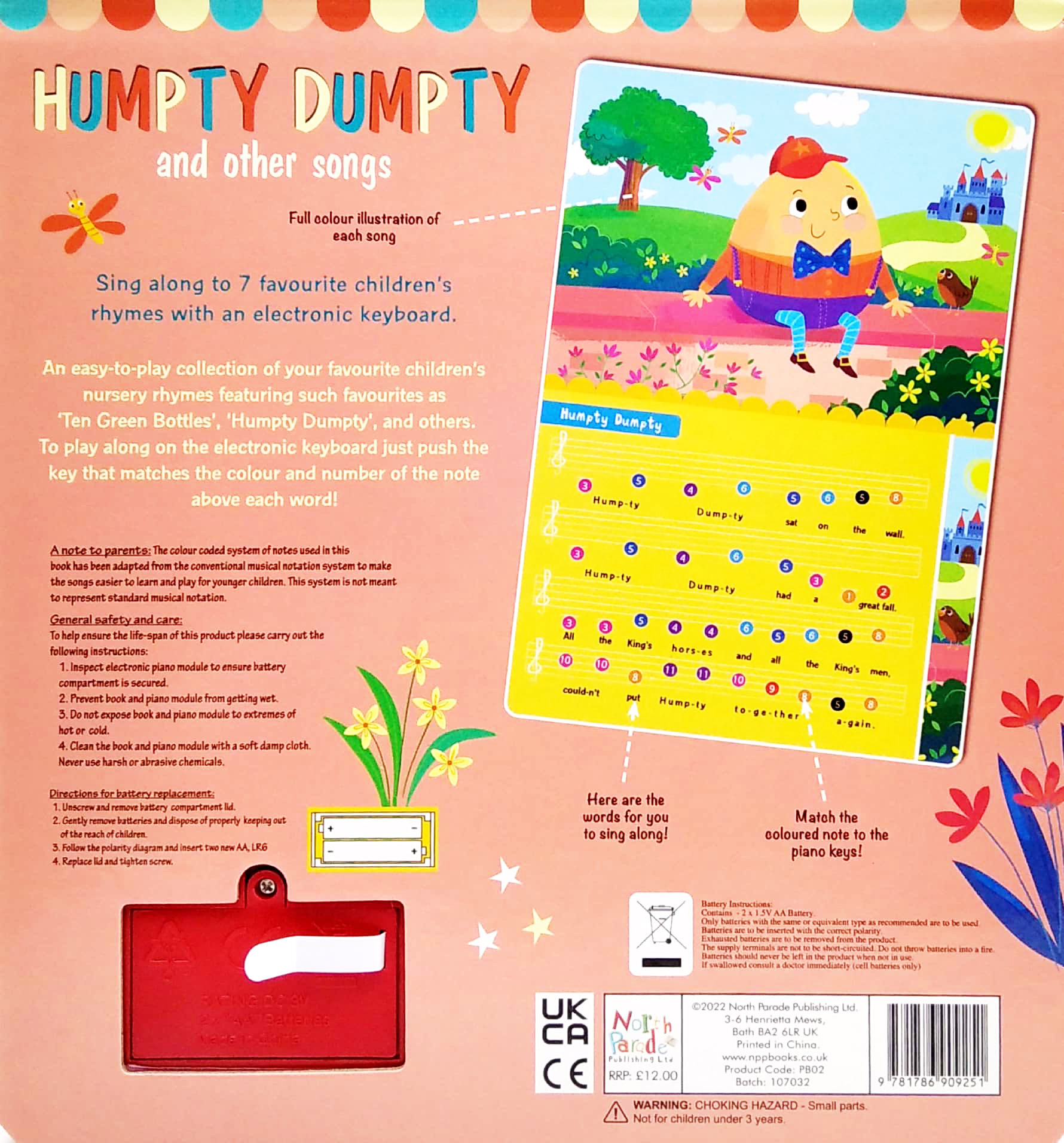 Piano Book: Humpty Dumpty - FAHASA.COM