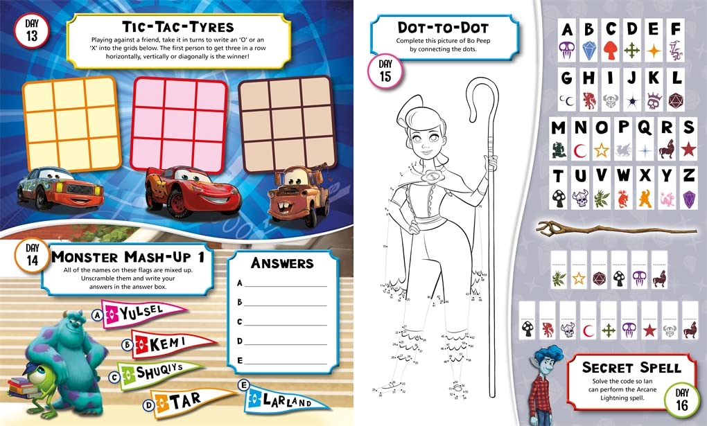 Pixar: 365 Days Of Activities - FAHASA.COM