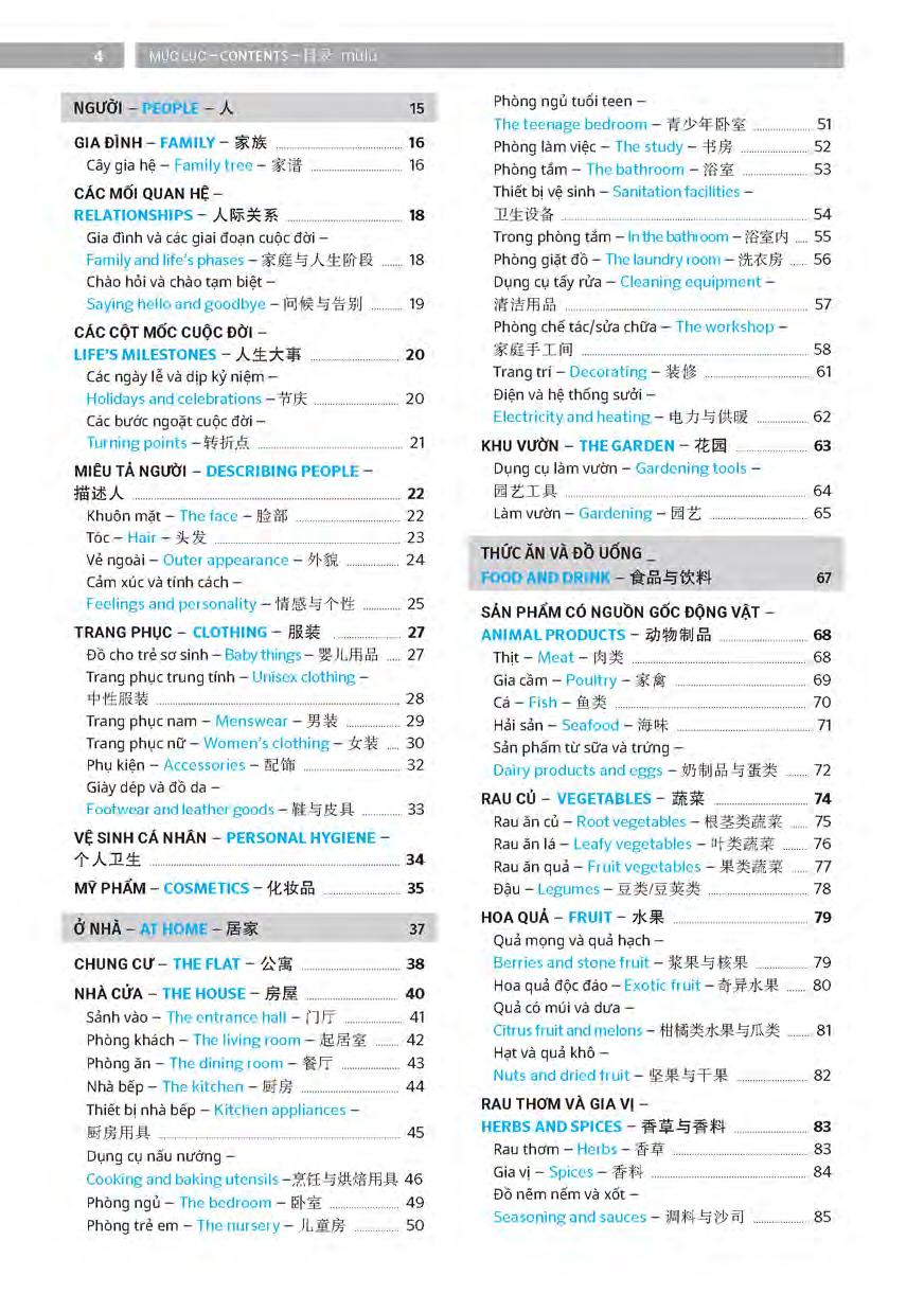 Pons General Reference - Trilingual Visual Dictionary Vietnamese ...