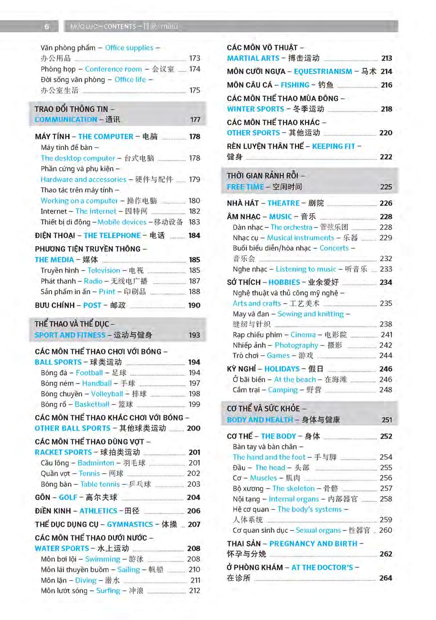 Pons General Reference - Trilingual Visual Dictionary Vietnamese ...