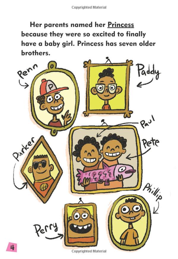 Princess Pink and the Land of Fake-Believe #1: Moldylocks and the Three ...