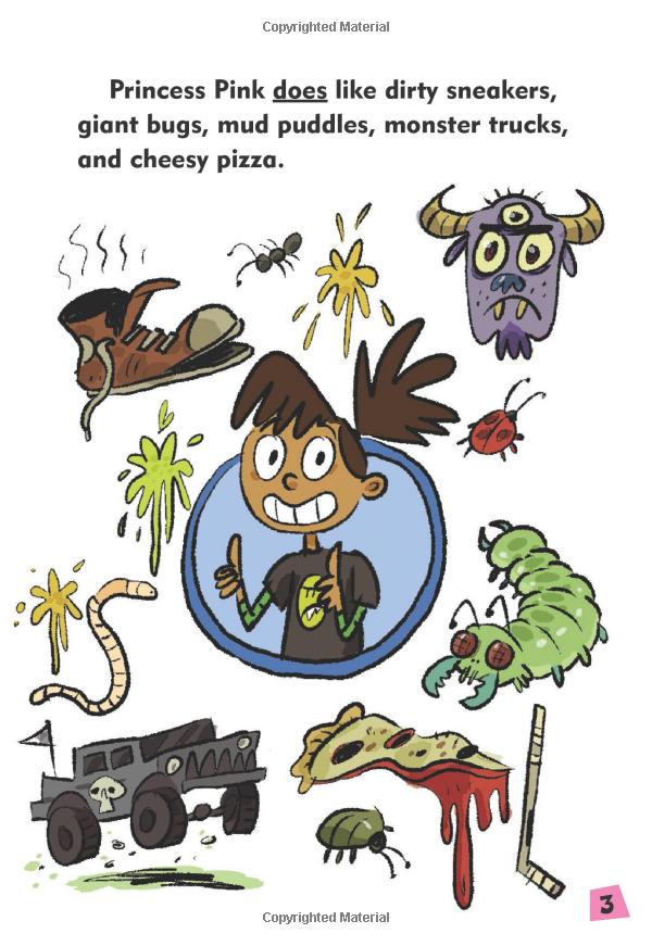 Princess Pink and the Land of Fake-Believe #1: Moldylocks and the Three ...