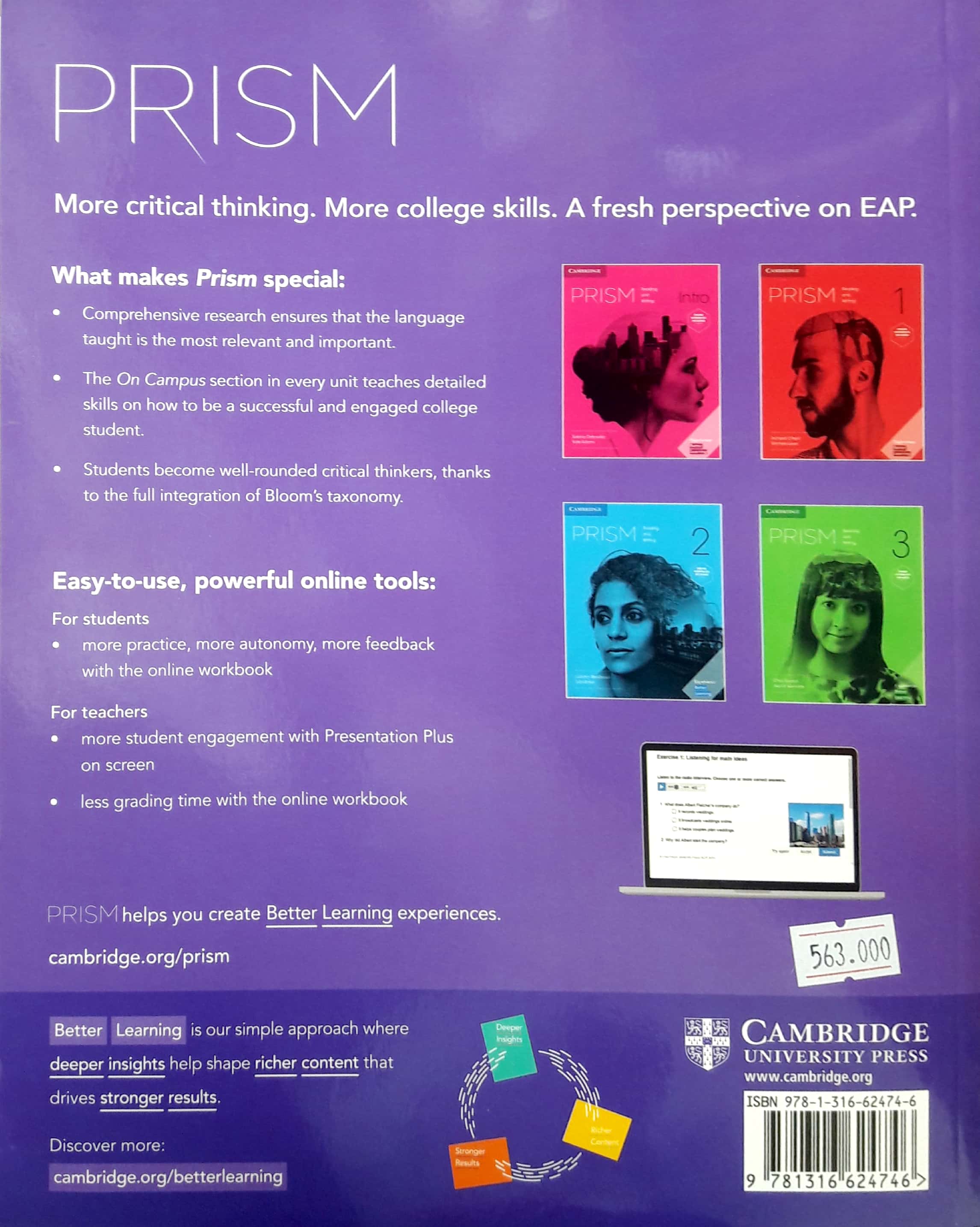 Prism Lvl 4 Reading&Writing SB w OWB