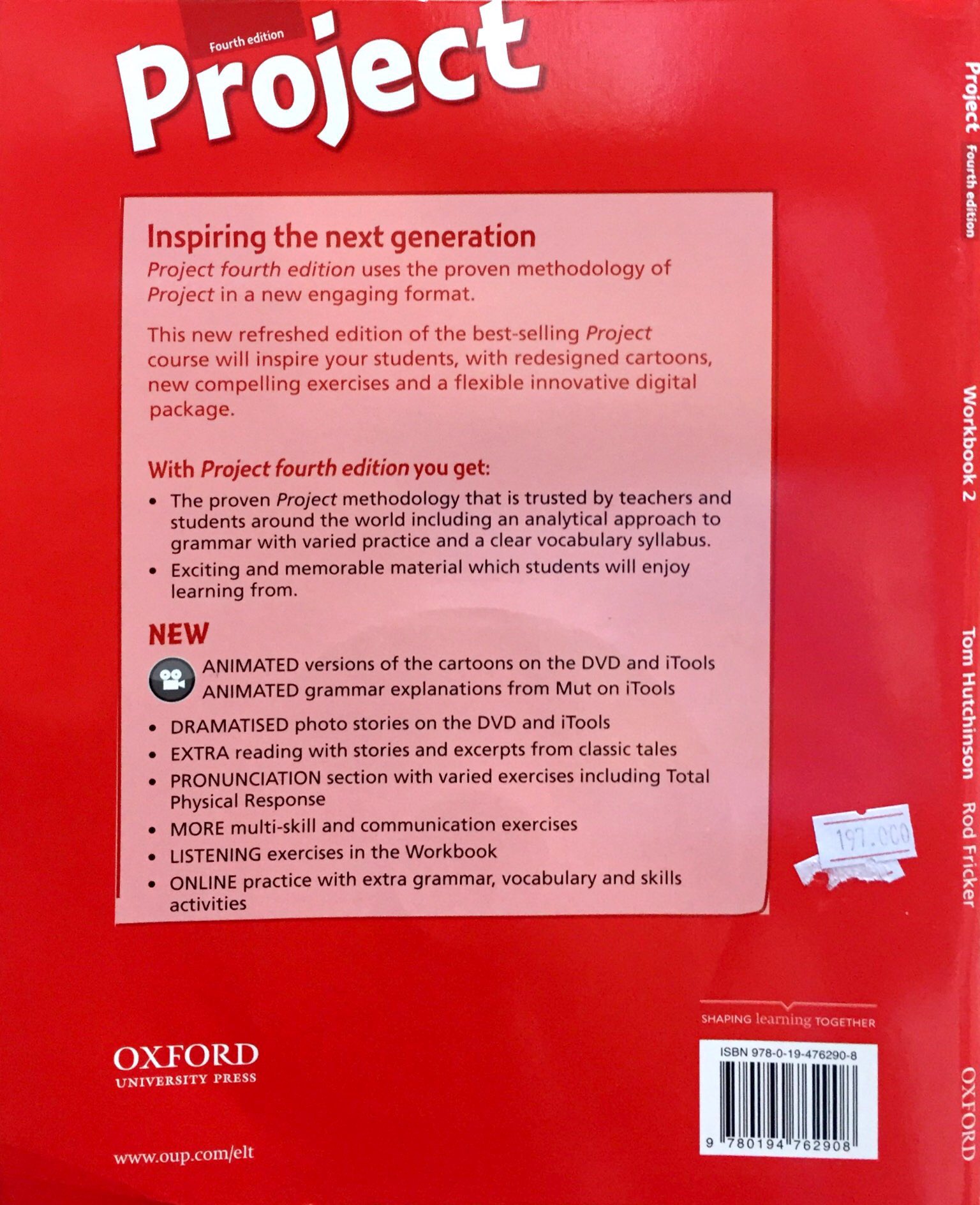 Project: 2: Workbook With Audio Cd And Online Practice - FAHASA.COM