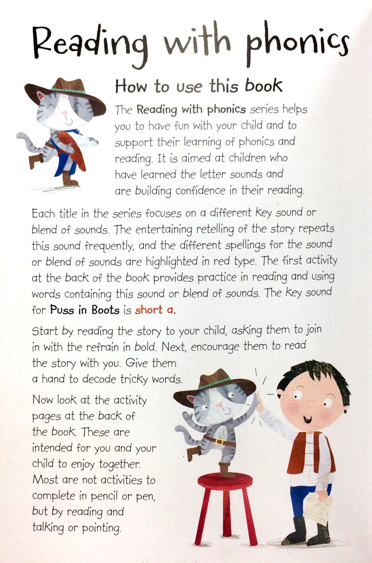 Puss in Boots (Reading with Phonics) Hardcover - FAHASA.COM