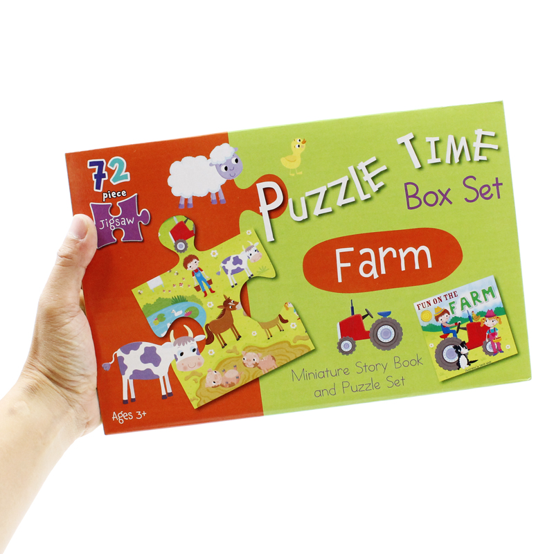 Puzzle Time Box Set: Farm - FAHASA.COM
