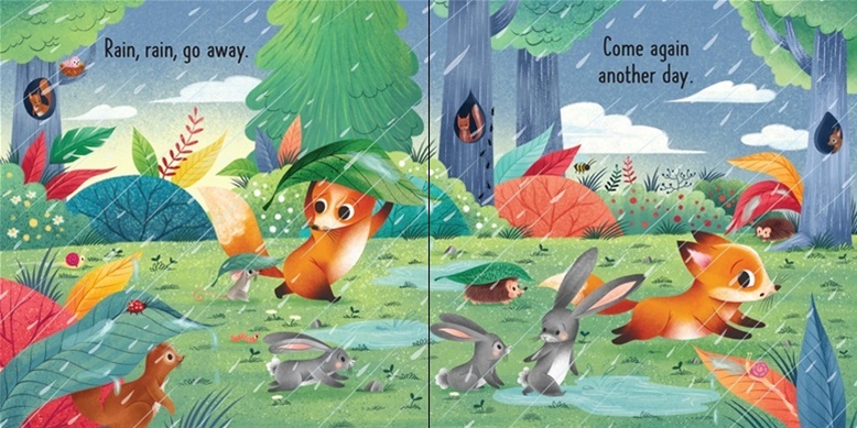 Rain, Rain Go Away (Little Board Books) - FAHASA.COM