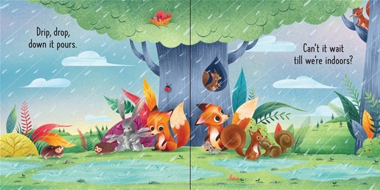 Rain, Rain Go Away (Little Board Books) - FAHASA.COM