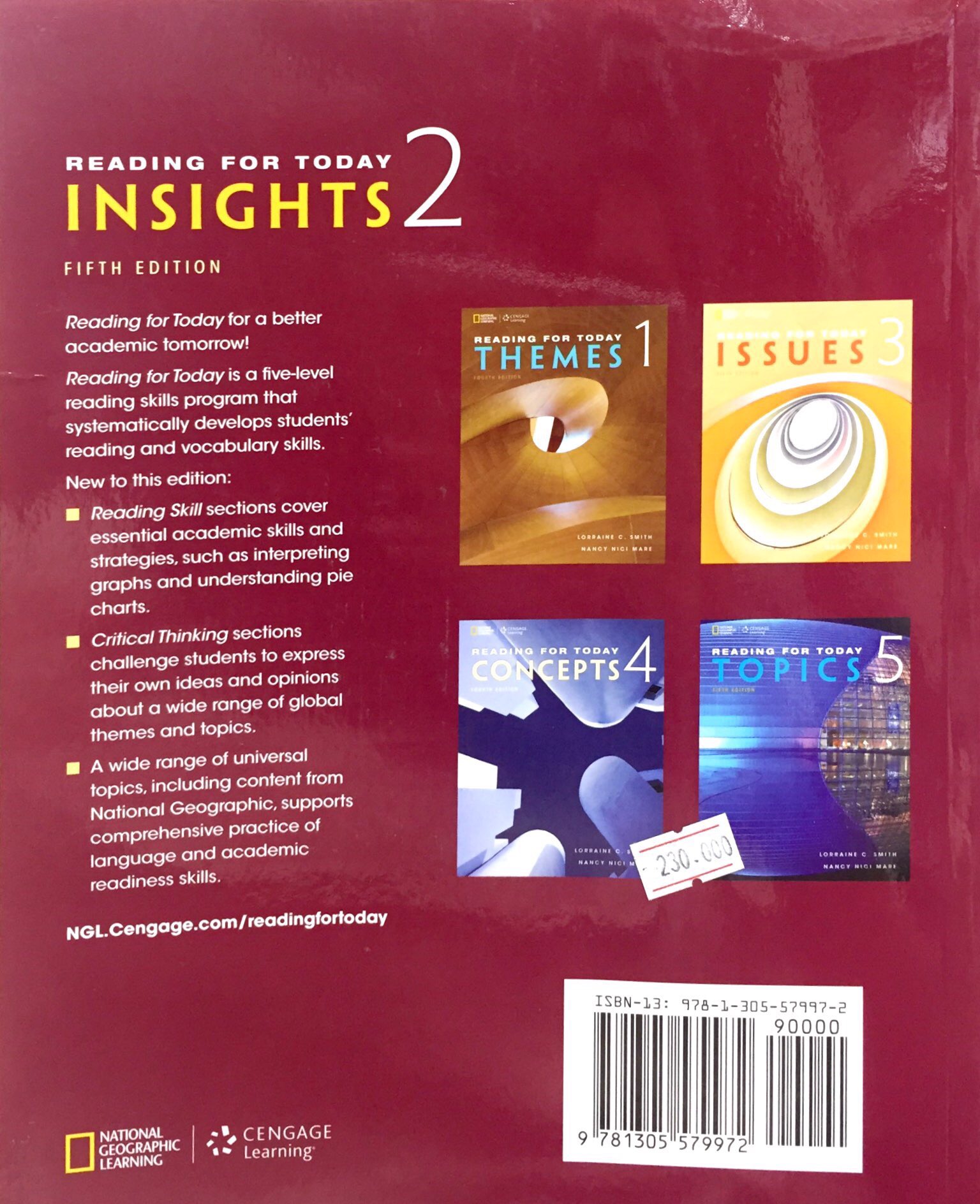 Reading for Today 2: Insights (Reading for Today, New Edition) - FAHASA.COM