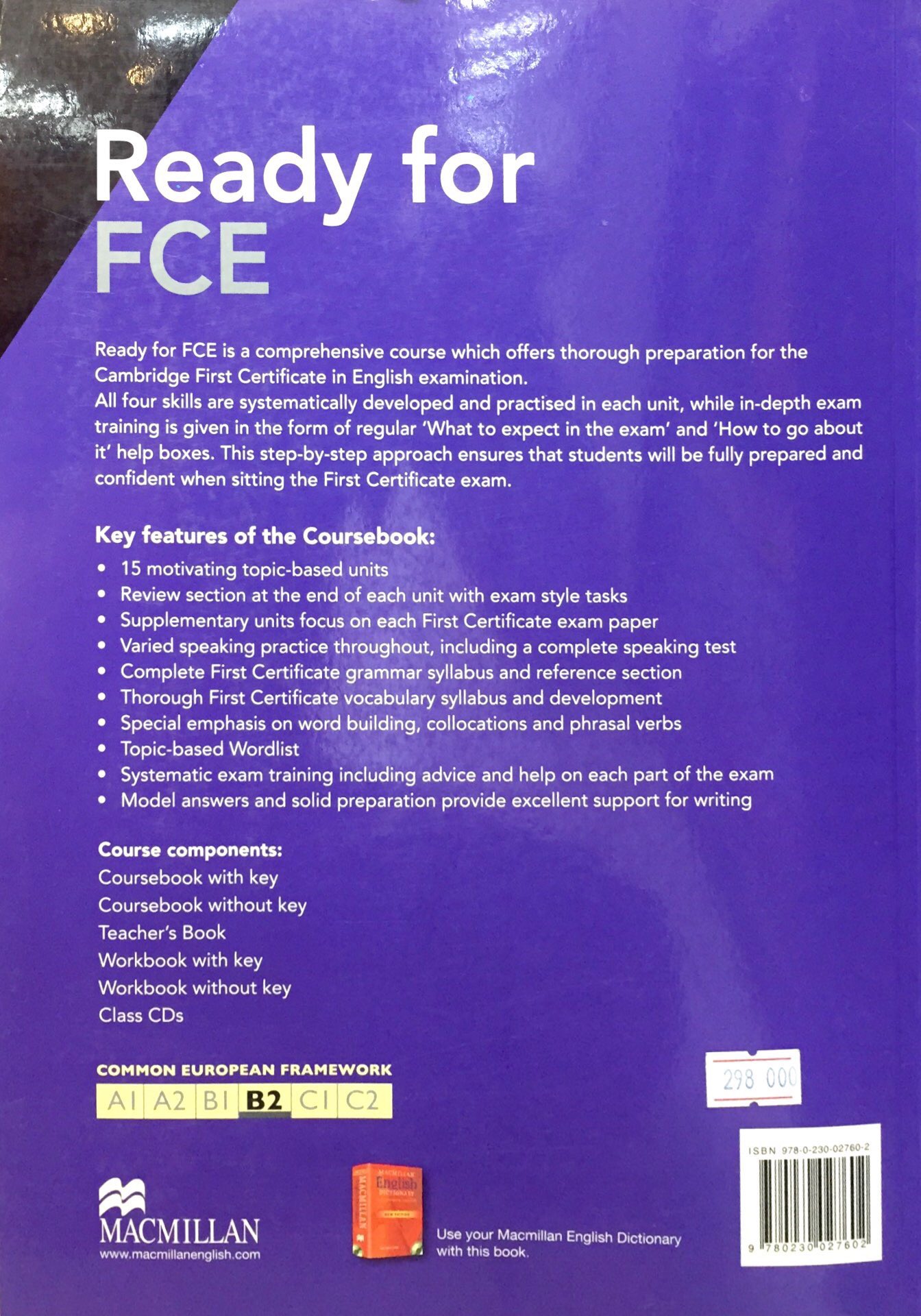 Ready for FCE: Course Book With Key - FAHASA.COM