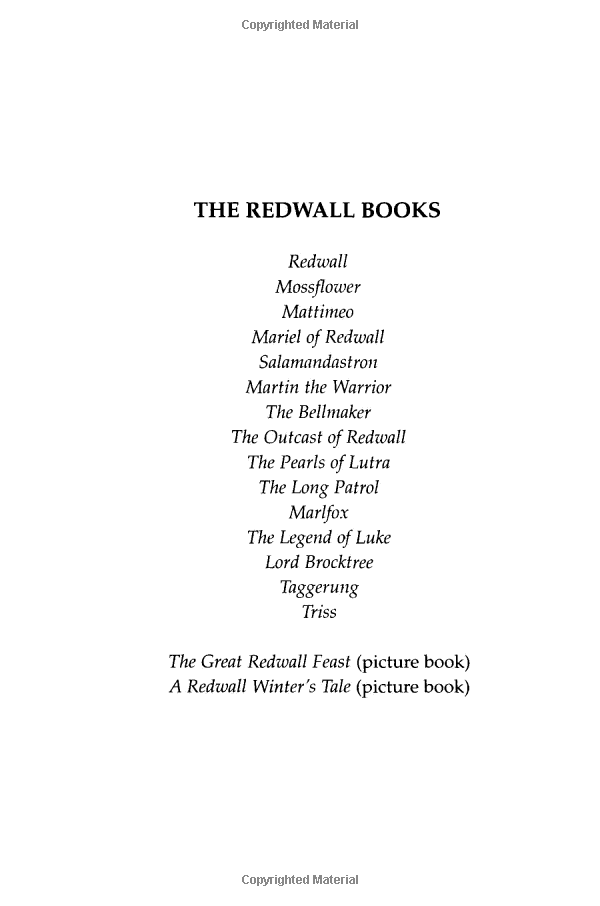 Redwall (Redwall, Book 1)
