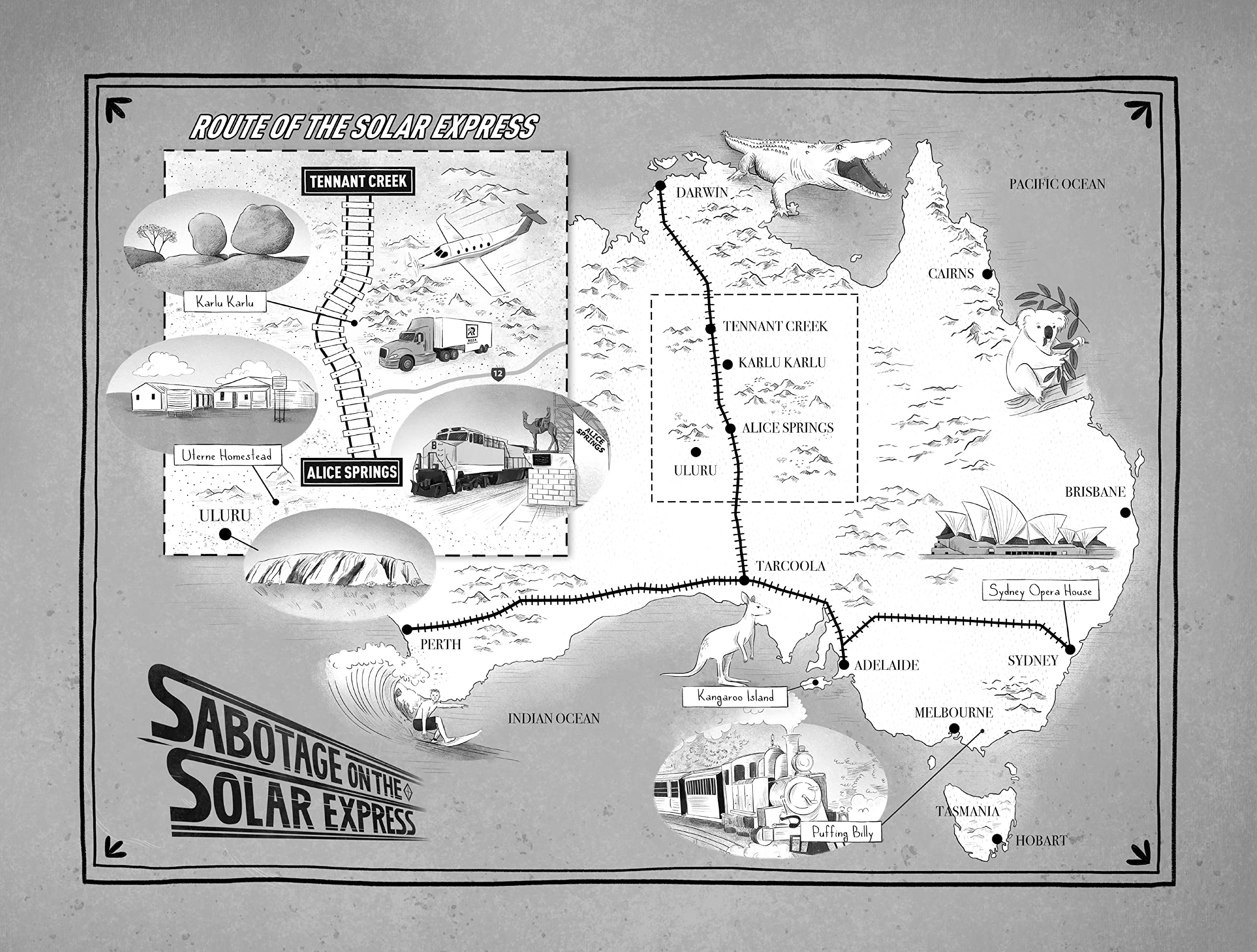 Sabotage On The Solar Express - FAHASA.COM