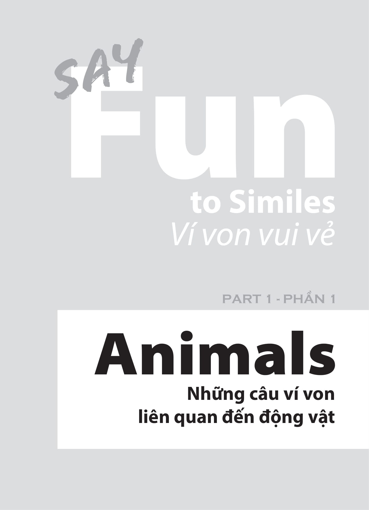 Say Cool To English - Say Fun To Similes - Ví Von Vui Vẻ PDF - YDS.EDU.VN