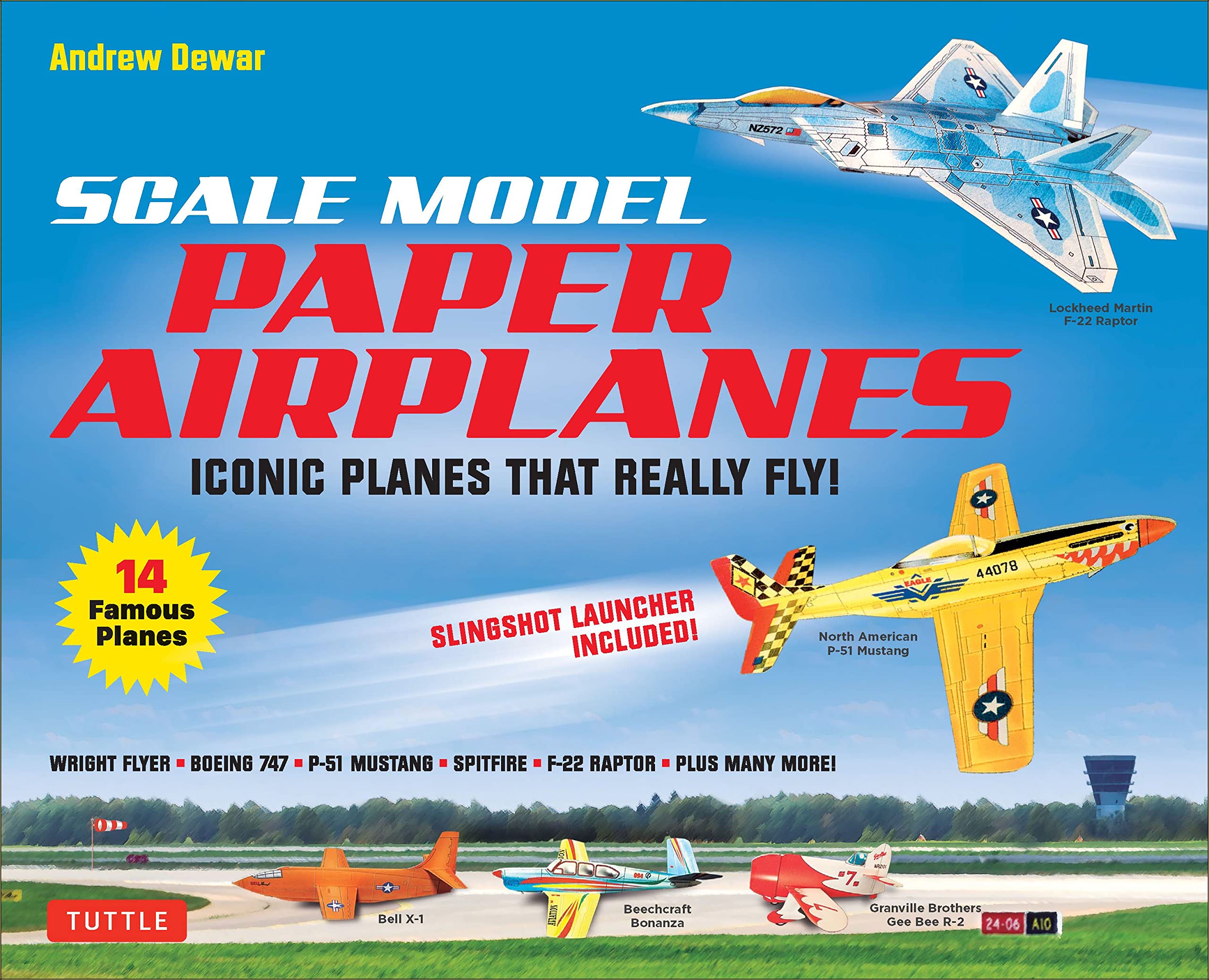 Scale Model Paper Airplanes Kit: Iconic Planes That Really Fly ...