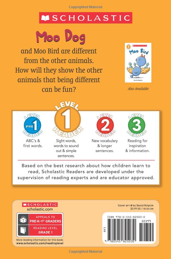 Moo Dog (Scholastic Reader, Level 1)