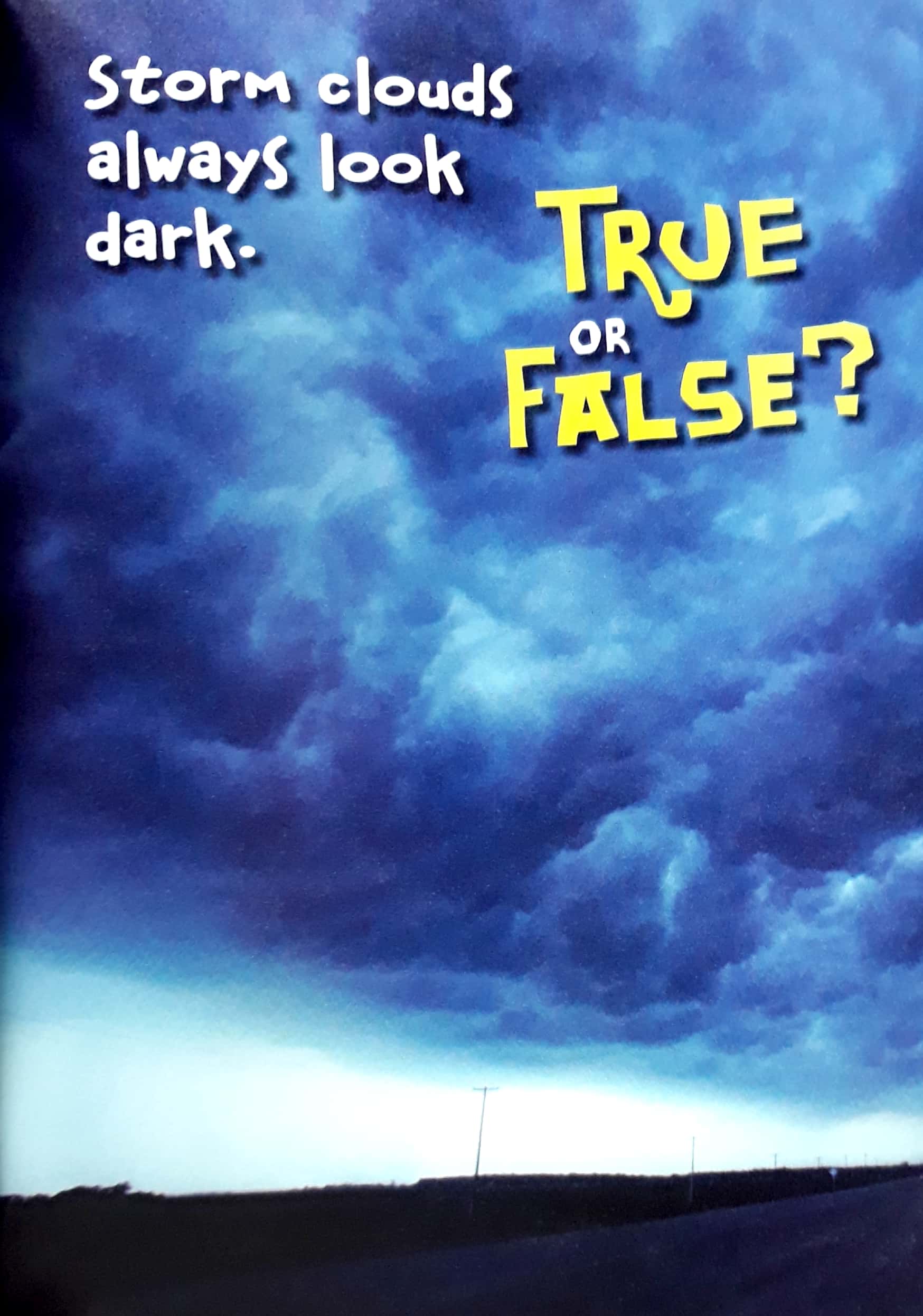 Scholastic True or False: Storms