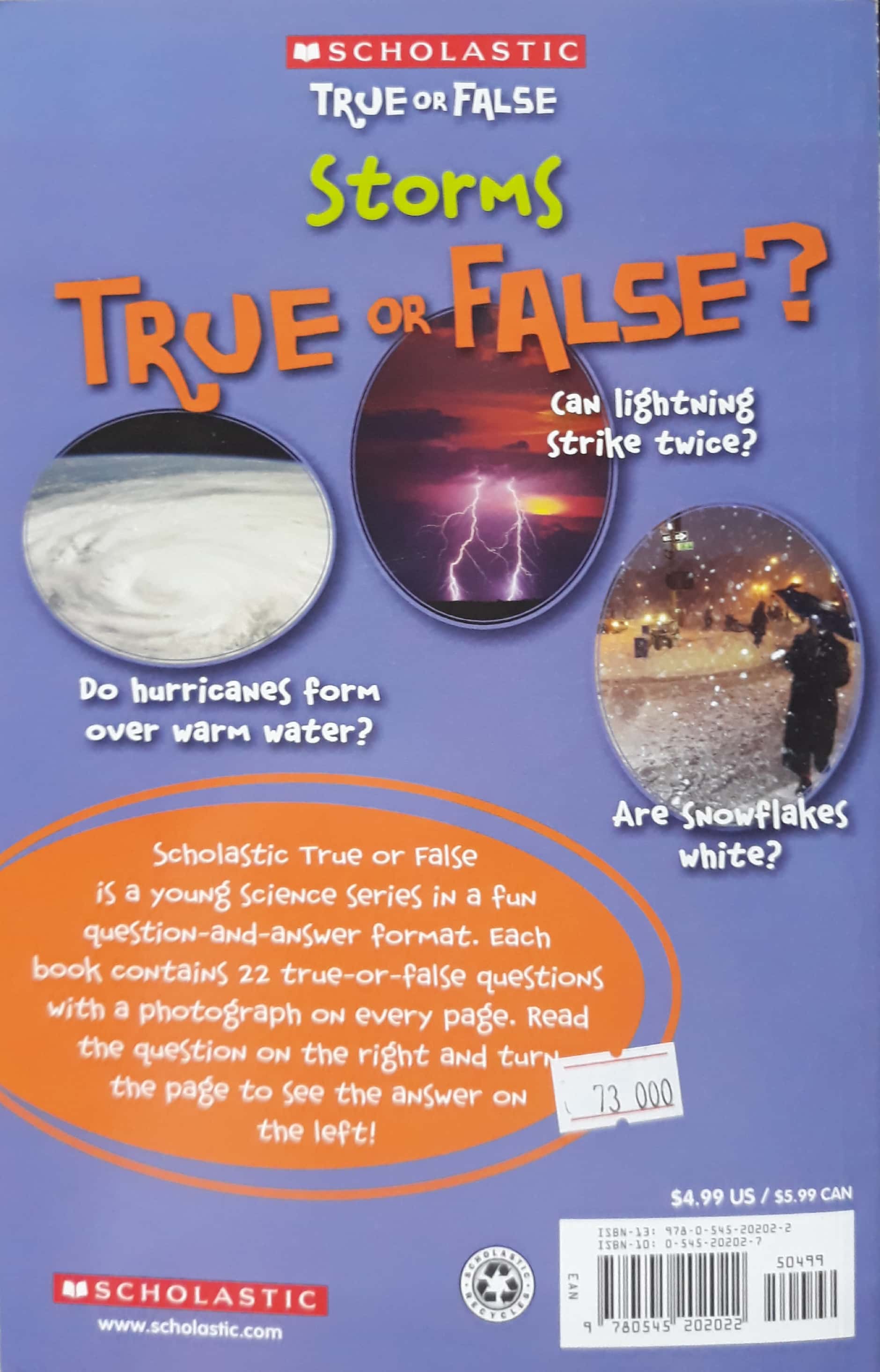 Scholastic True or False: Storms
