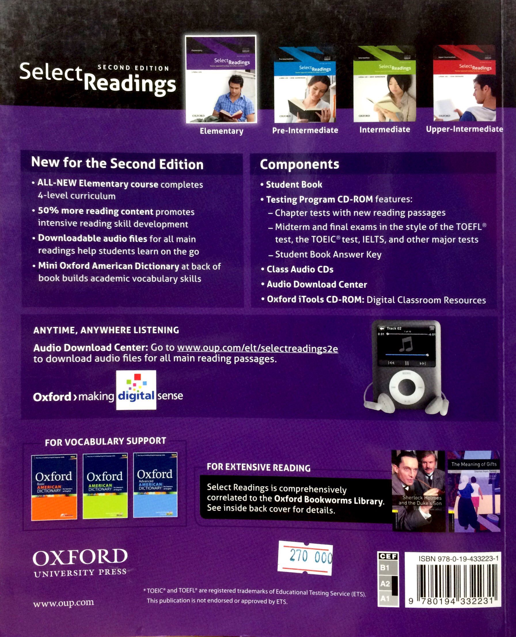 Select Readings Elementary Student Book 2Ed - FAHASA.COM