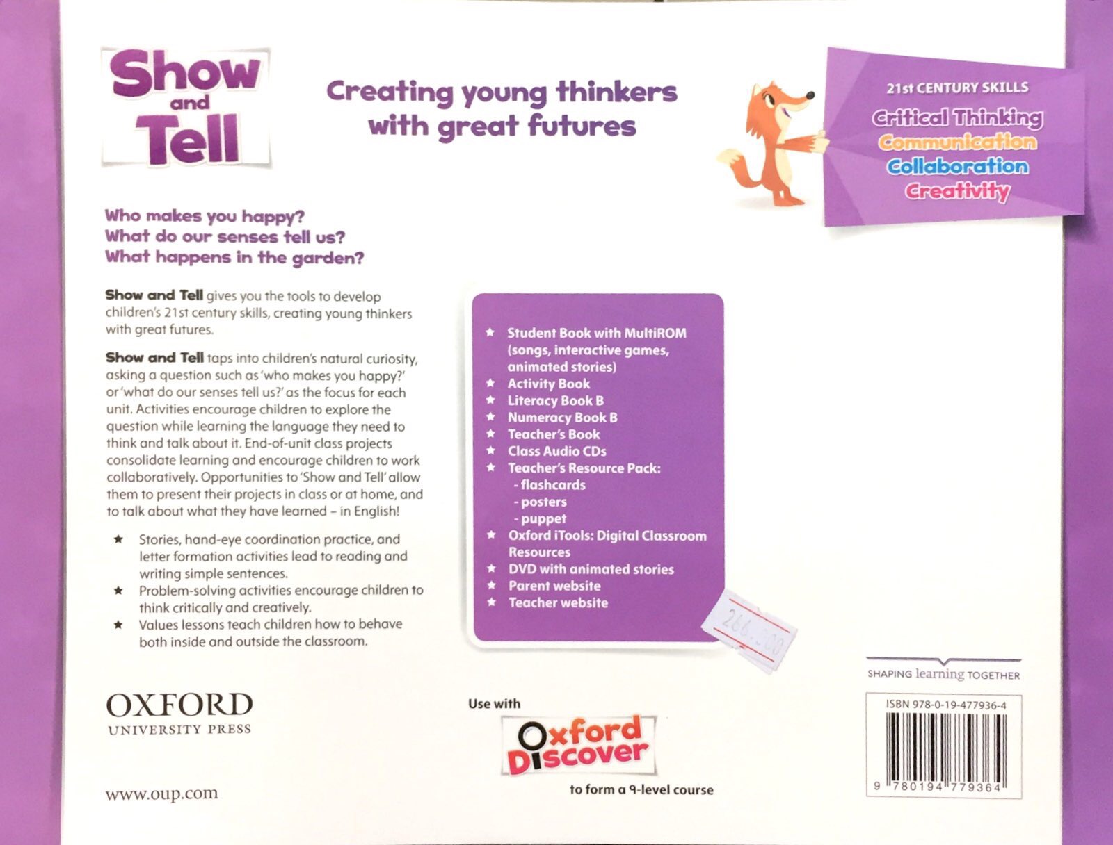 Show and Tell: Level 3: Student Book and Multirom Pack