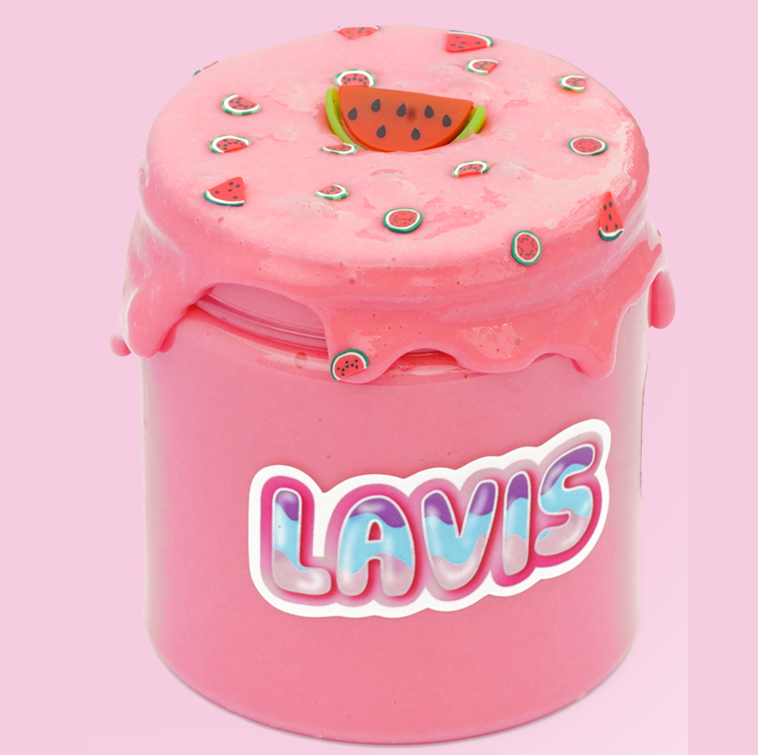 Đồ Chơi Slime Cơ Bản Lavis: Dưa Hấu - 150 ml - FAHASA.COM