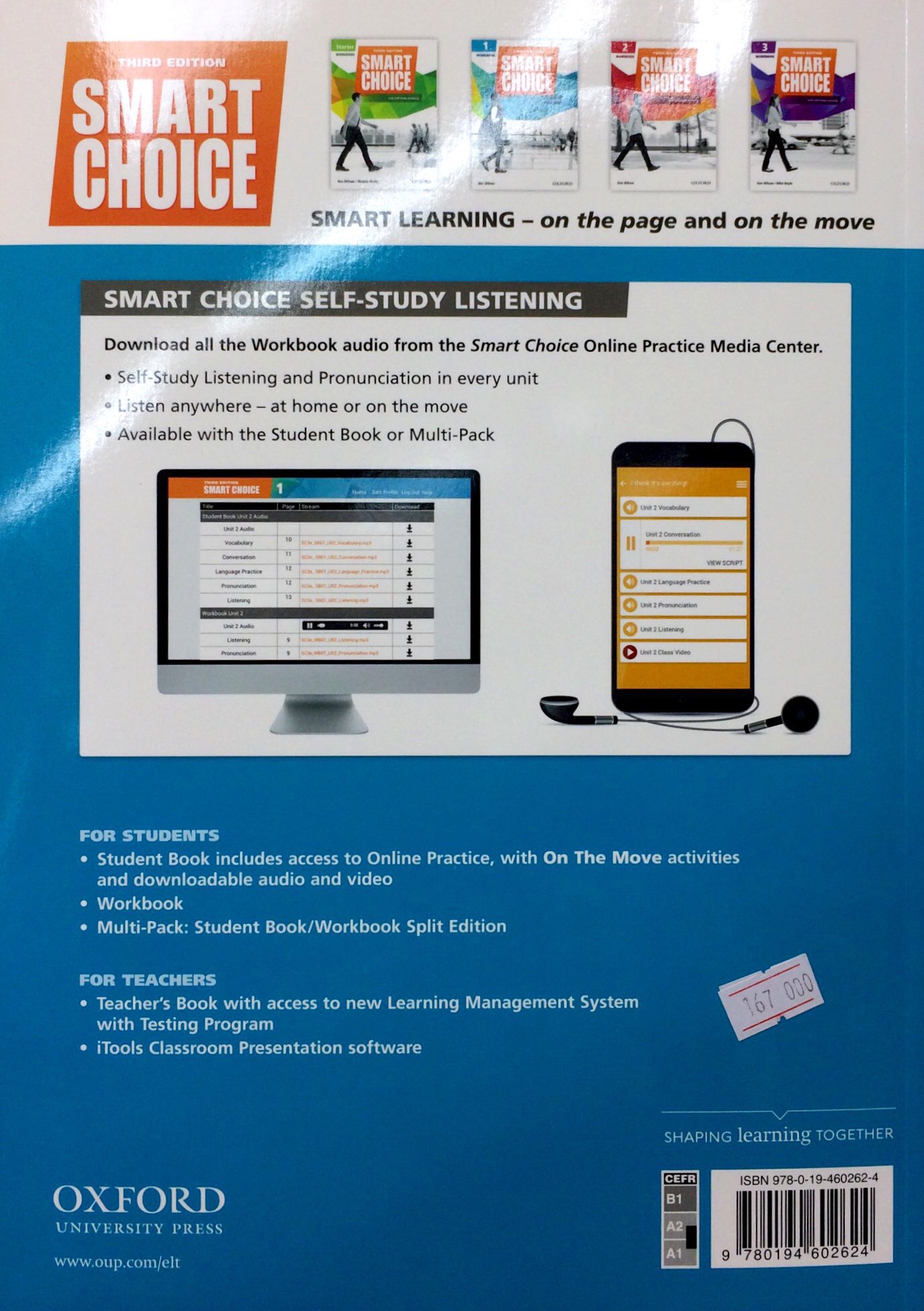 Smart Choice 1 WB 3E with acess to digital download centre - FAHASA.COM