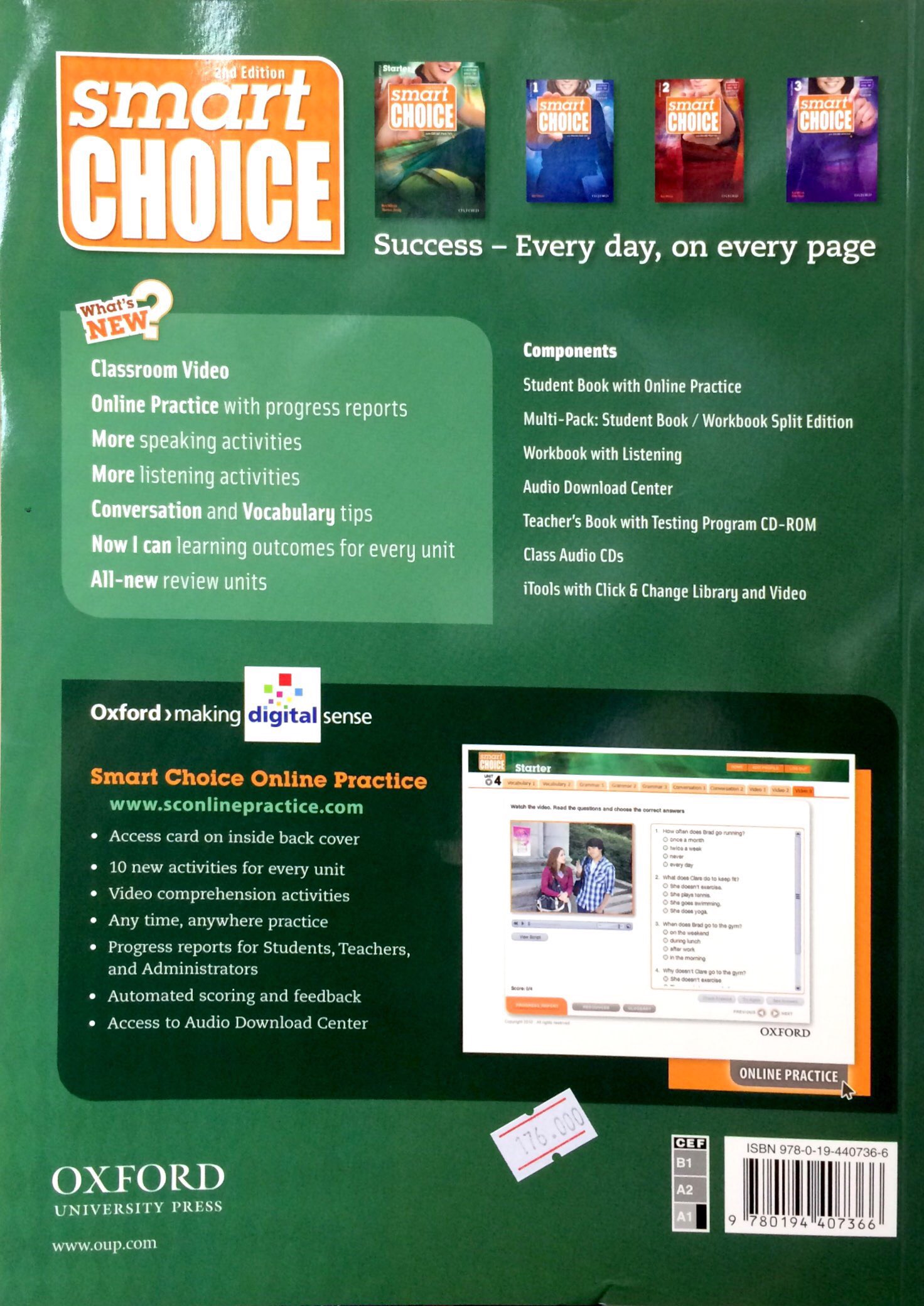 Smart Choice Starter Student Book with Online Practice 2Ed - FAHASA.COM