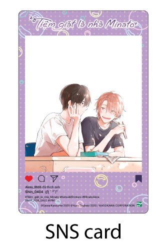 Sách Tiệm Giặt Là Nhà Minato - Tập 1 - Bản Đặc Biệt - Tặng Kèm SNS C ...