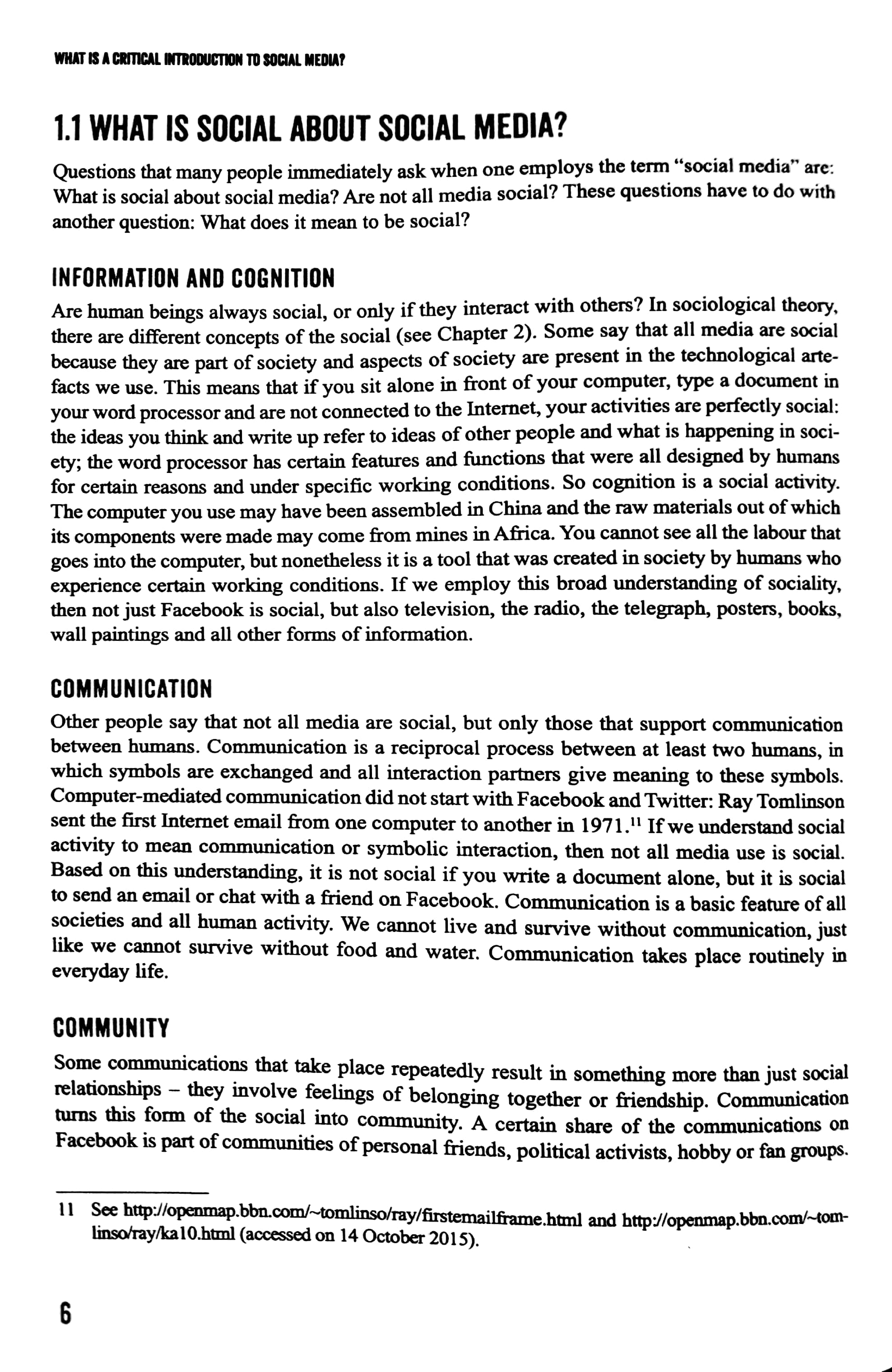 Social Media: A Critical Introduction Second Edition