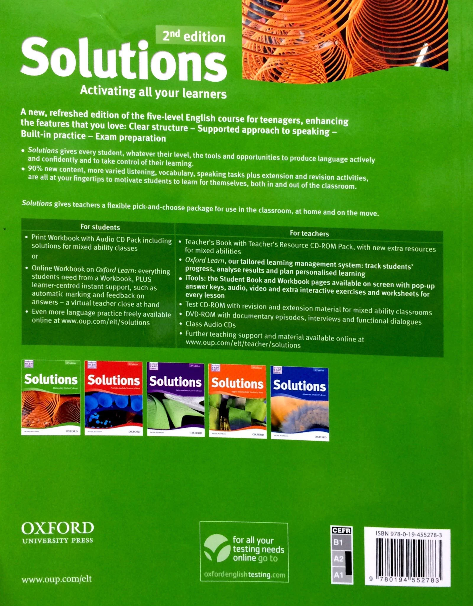 Solutions Elementary Student’s Book 2Ed - FAHASA.COM