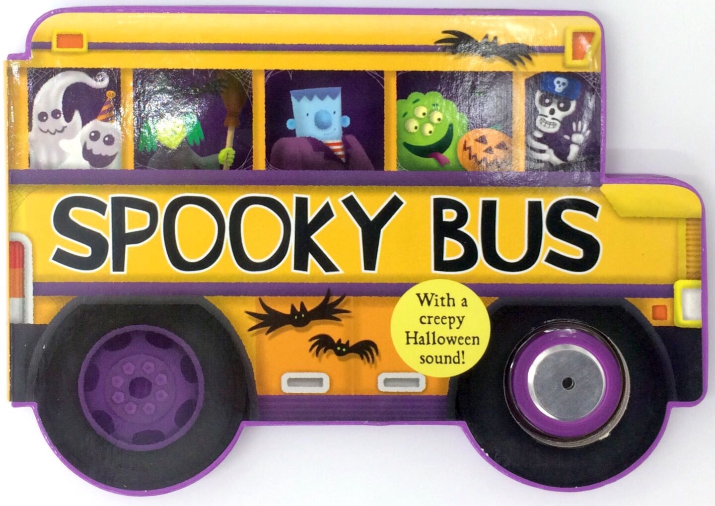 Spooky Bus: With a Creepy Halloween Sound (Shaped Board Books) - FAHASA.COM