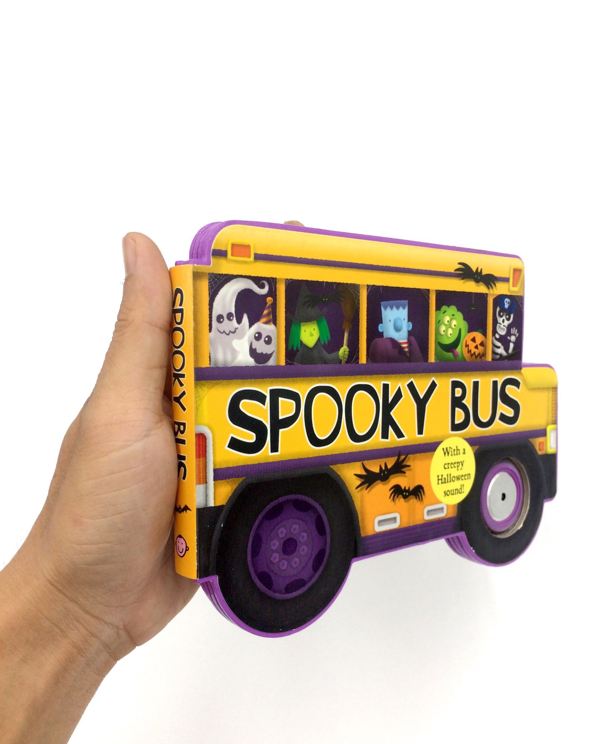 Spooky Bus: With a Creepy Halloween Sound (Shaped Board Books) - FAHASA.COM