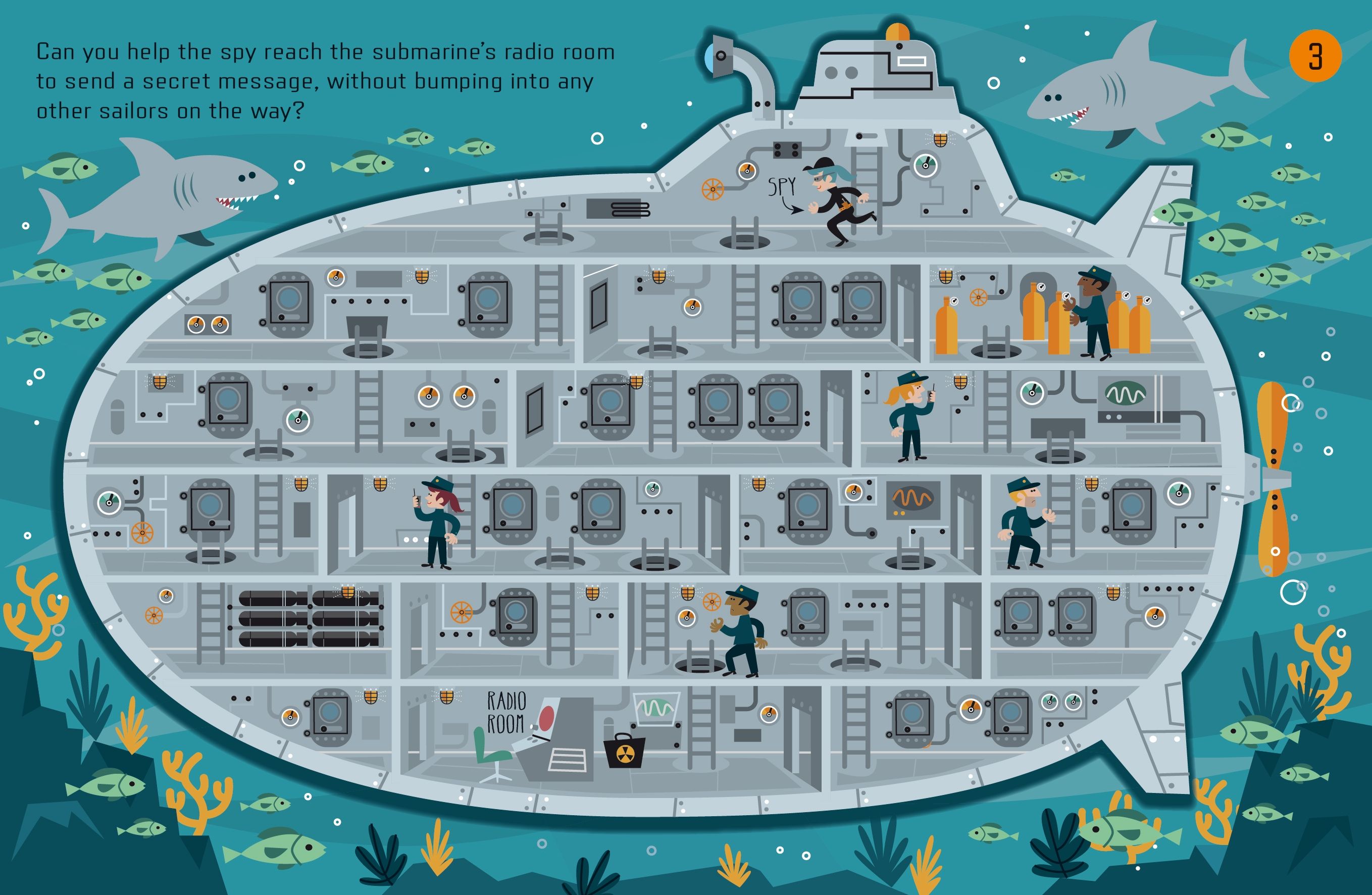 Spy Maze Puzzles (Usborne Minis)