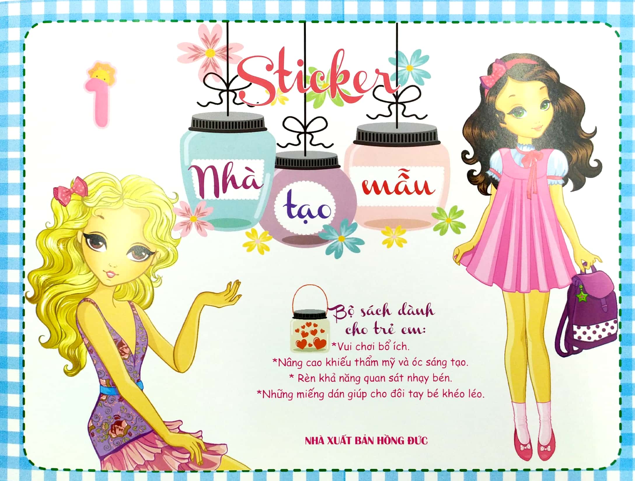 Sách Sticker - Nhà Tạo Mẫu 1 - FAHASA.COM