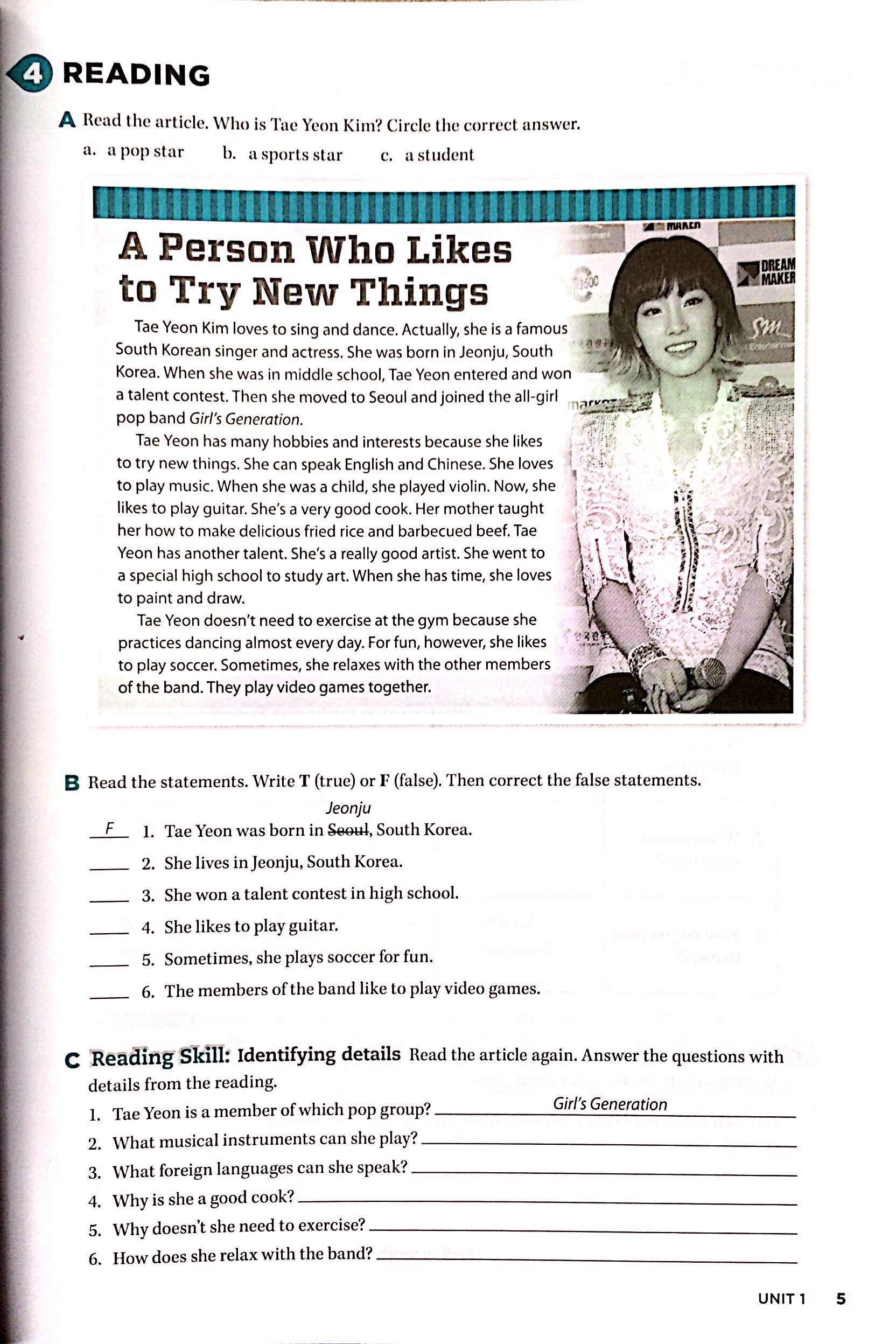 Stretch Level 2: Workbook