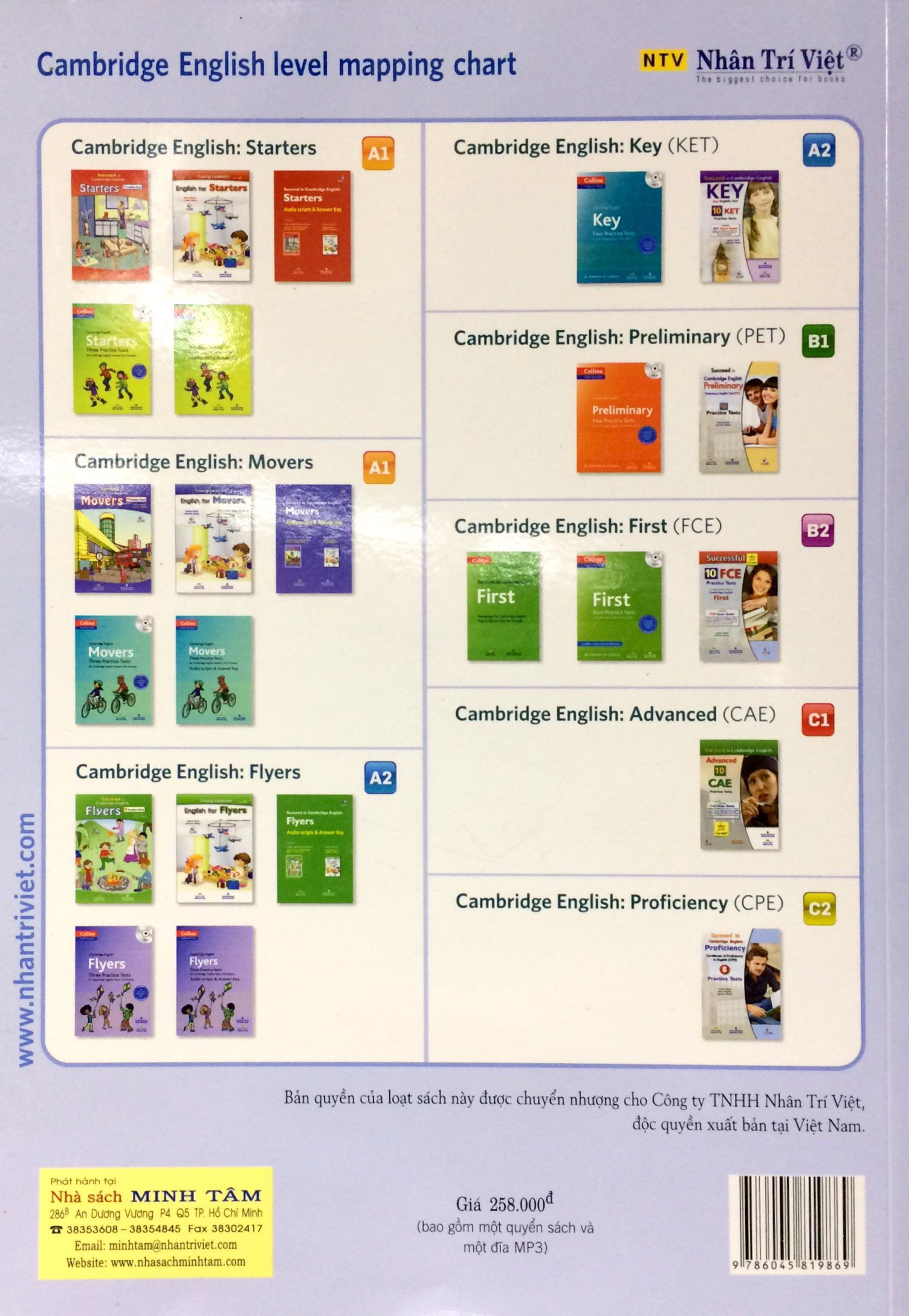 Bộ Succeed In Cambridge English - Proficiency (CPE) - 8 Practice tests ...