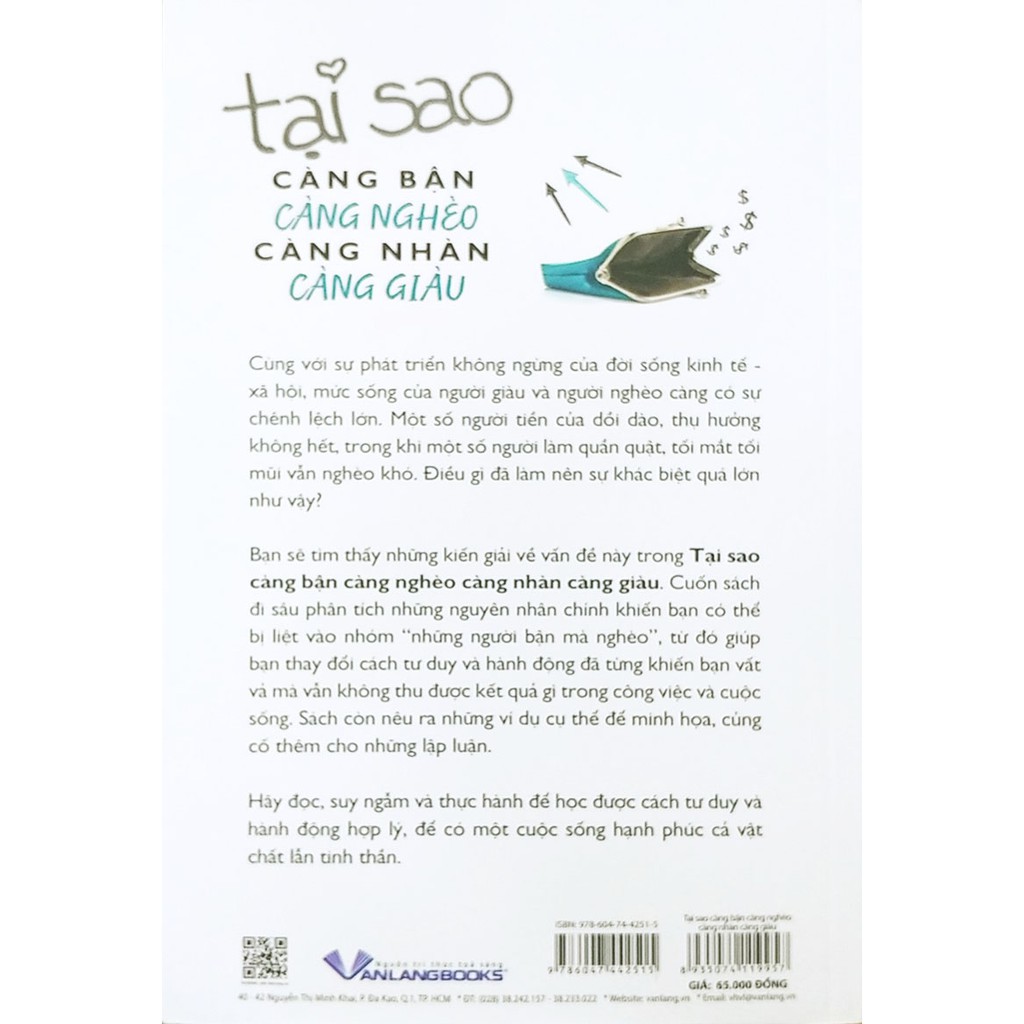 [Tải PDF] Tại Sao Càng Bận Càng Nghèo, Càng Nhàn Càng Giàu (Tái Bản 2019) PDF - Thuvienso.org